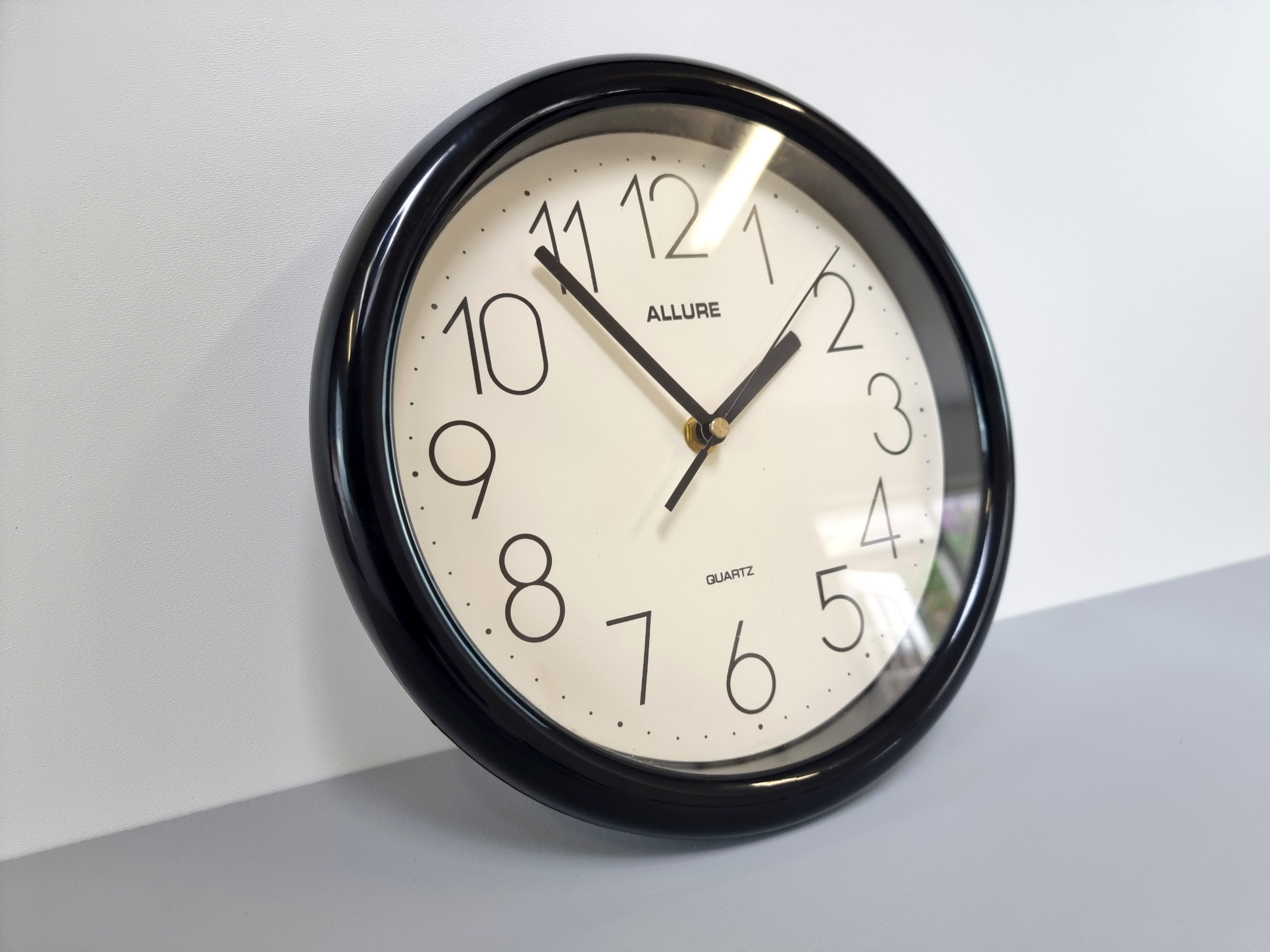 Space Age Design - Vintage ALLURE Wall Clock - Vintage Plastic Wall ...