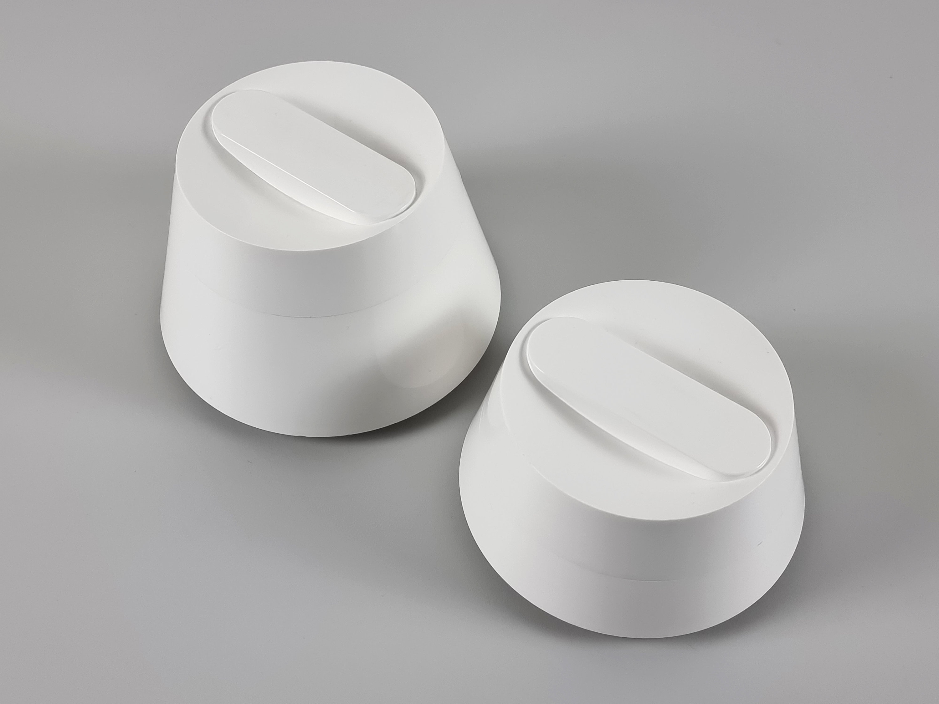 Postmodern Design - Set Of 2 Vintage GUZZINI Plastic Container Jars ...