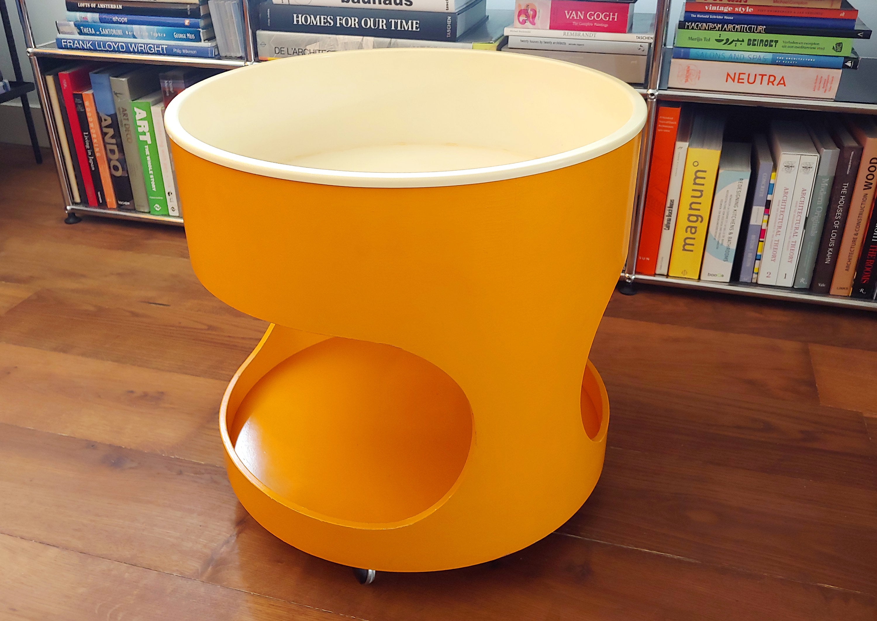 Space Age Design - Vintage Coffee Table - 5124 Luna Side Table - Opal ...