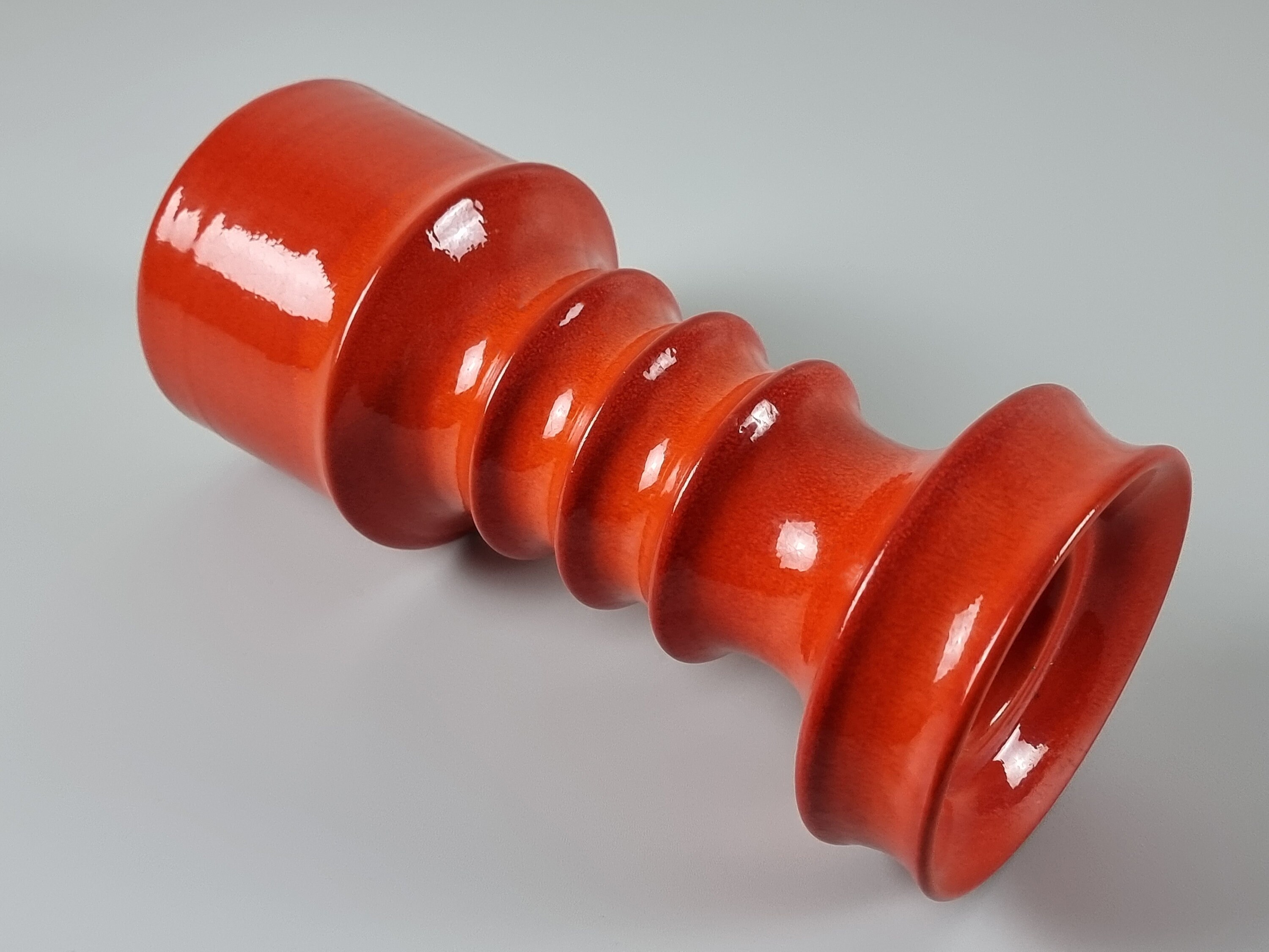 Space Age Design - Vintage JASBA KERAMIK Handmade Fat Lava Ceramic Vase ...