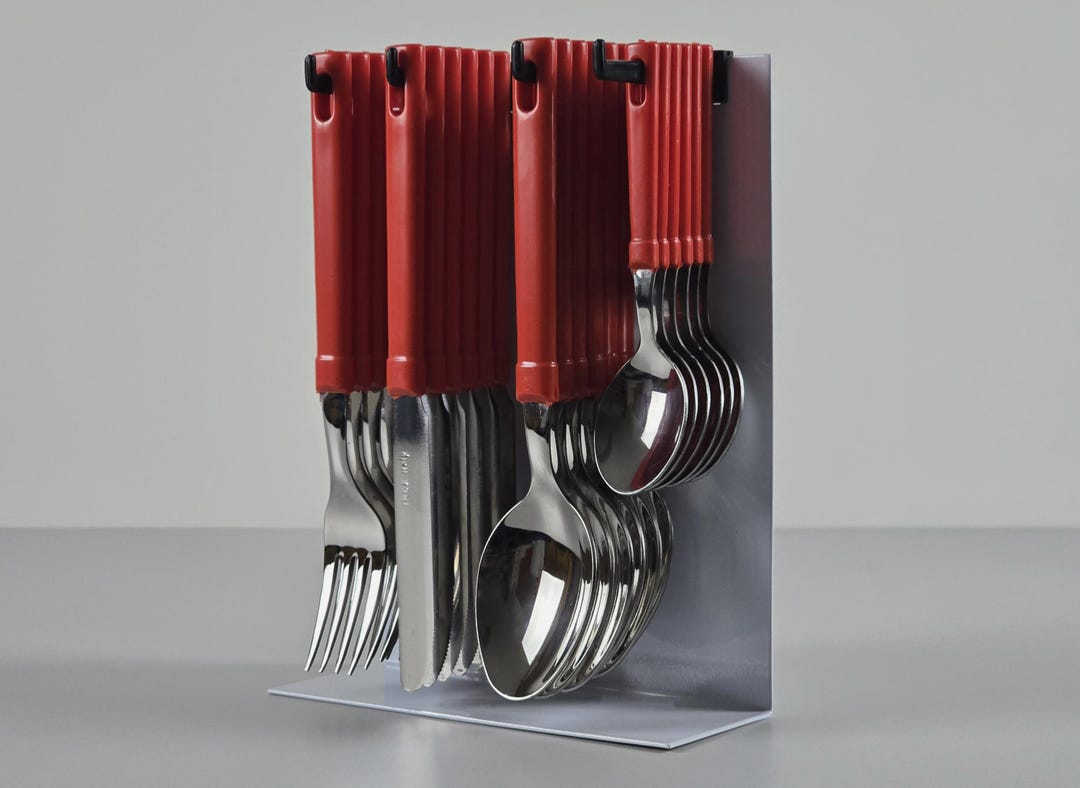 New in Box Italian Modernism Vintage ABERT Europrimula ABS Cutlery Set ...