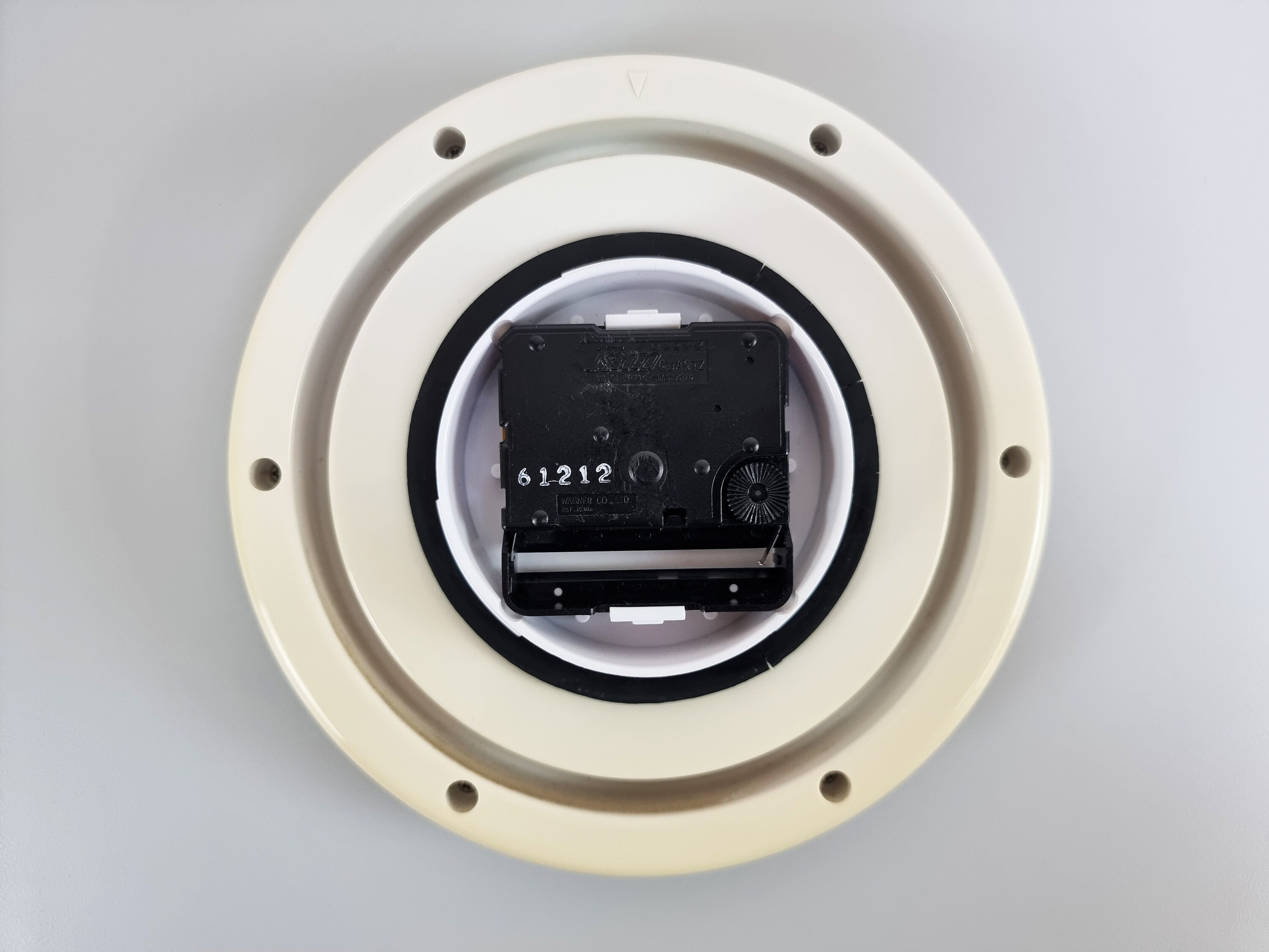 Vintage EMES Wall Clock - Vintage Plastic Wall Clock - Vintage Home ...