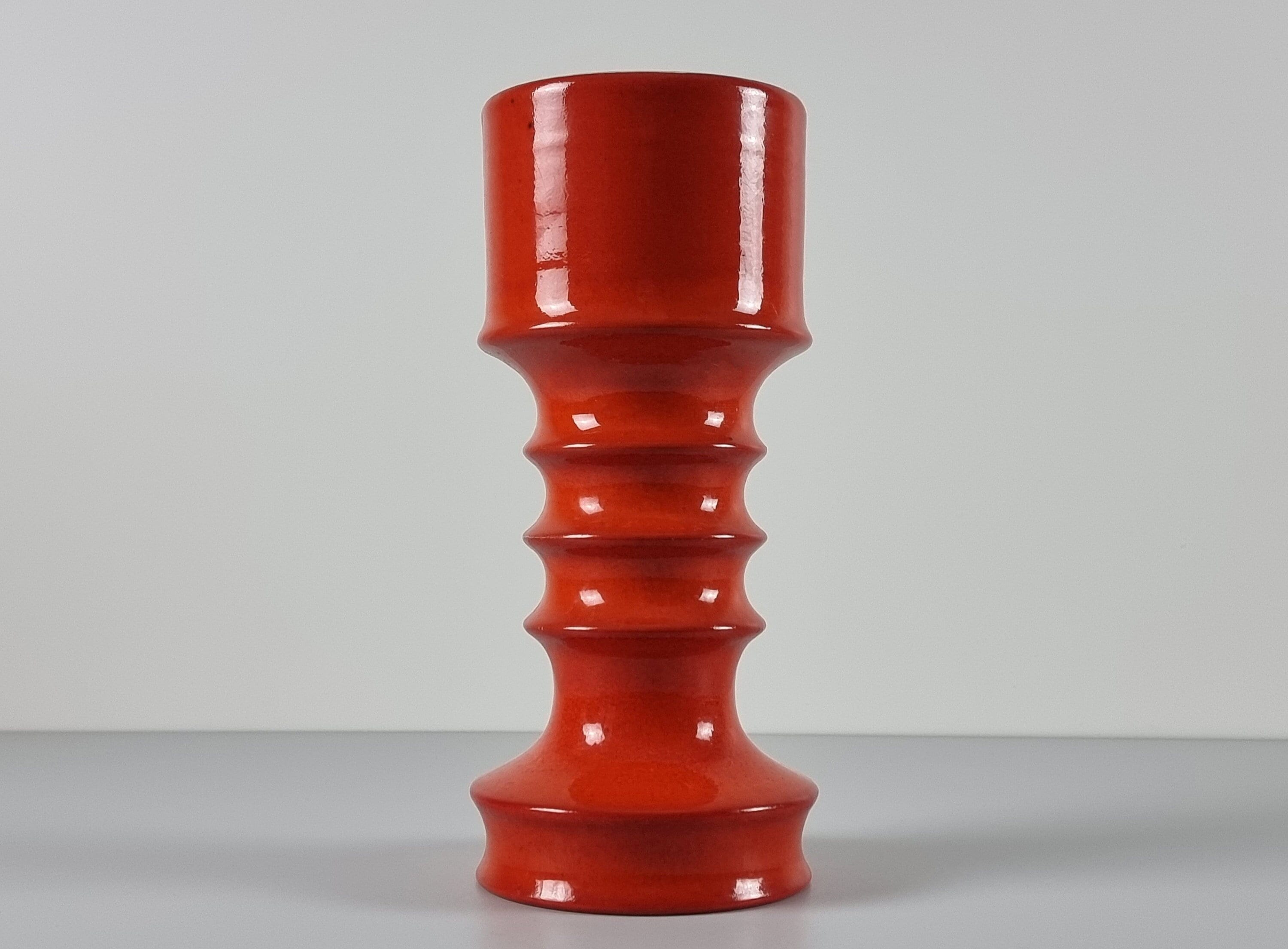 Space Age Design - Vintage JASBA KERAMIK Handmade Fat Lava Ceramic Vase ...