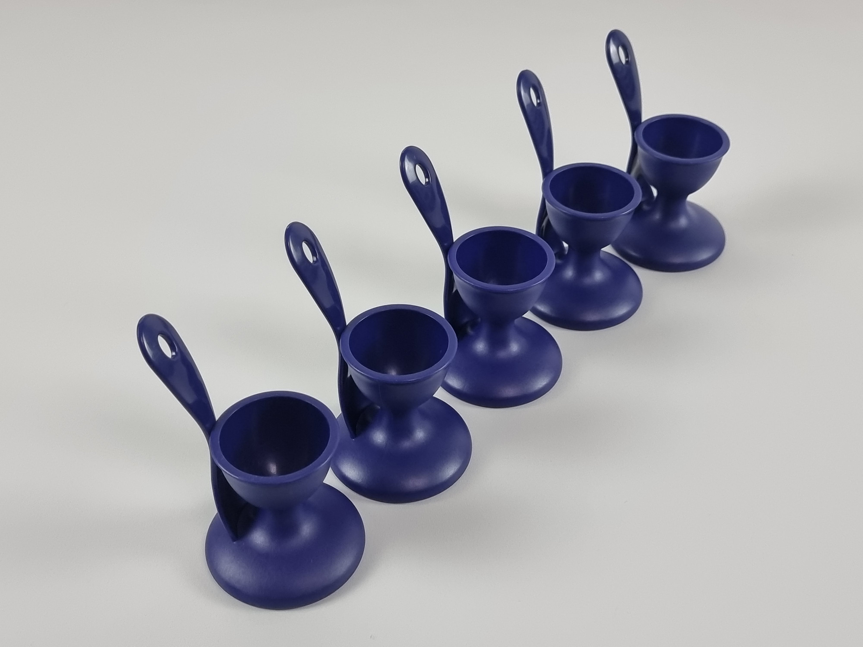 Contemporary Design - Set Of 5 Vintage BODUM Plastic Egg Cups With ...