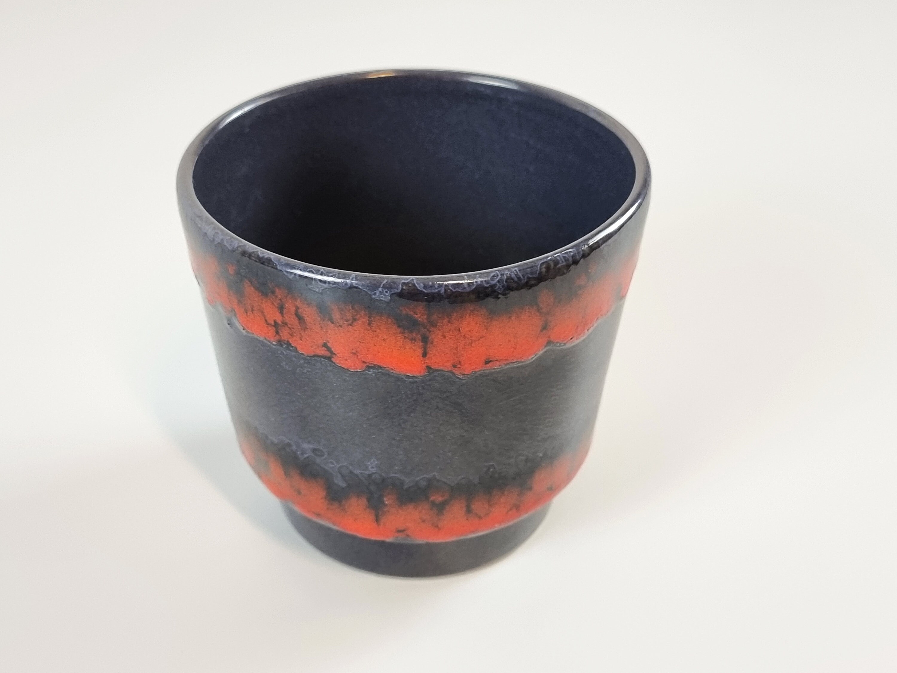 Space Age Design - Vintage Lava Ceramic Planter Pot - Vintage Home ...