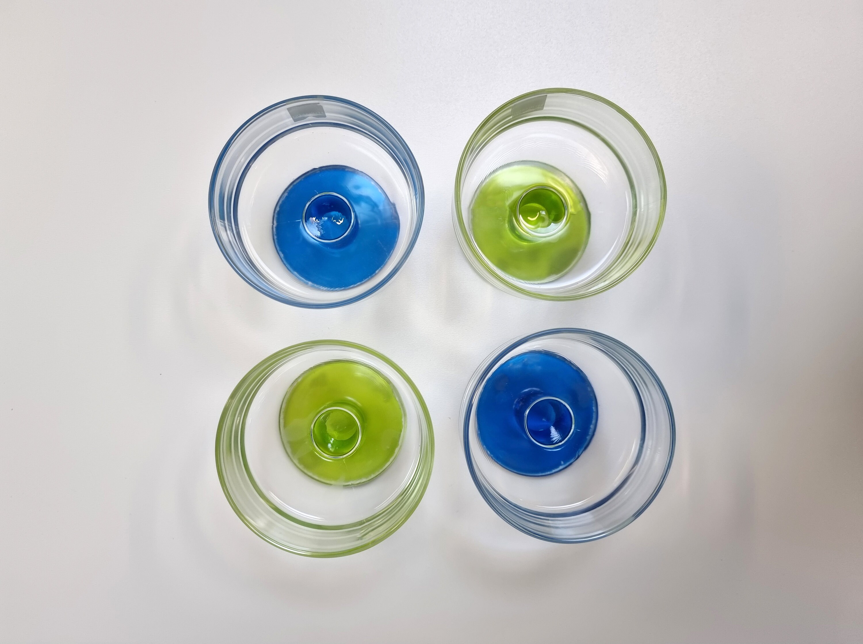 Vintage Set Of 4 LEONARDO Dessert & Ice Cream Cups - Retro Chic Glass ...