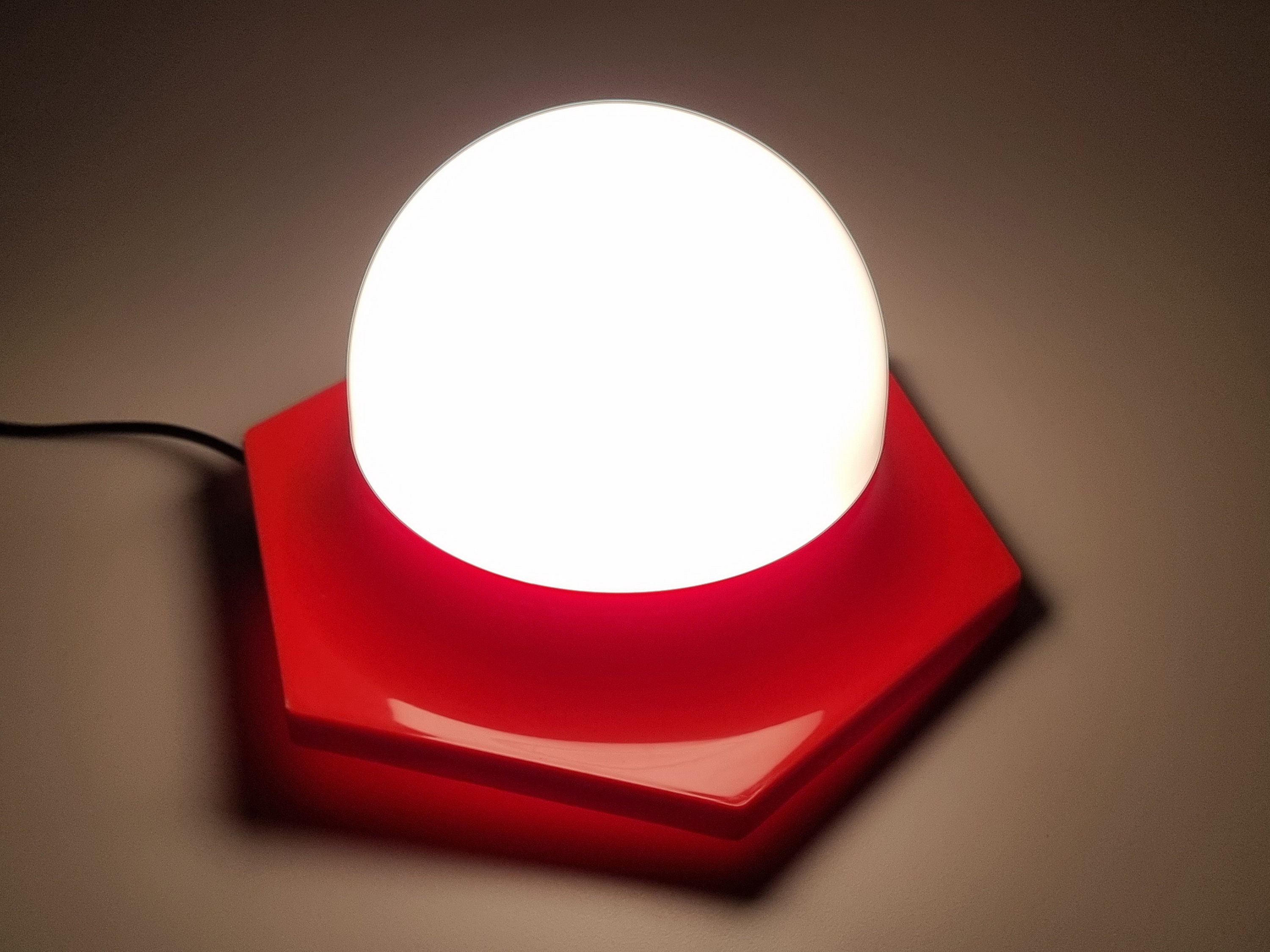 Space Age Design - Vintage 1970s Ceiling And Wall Light Fixture With ...