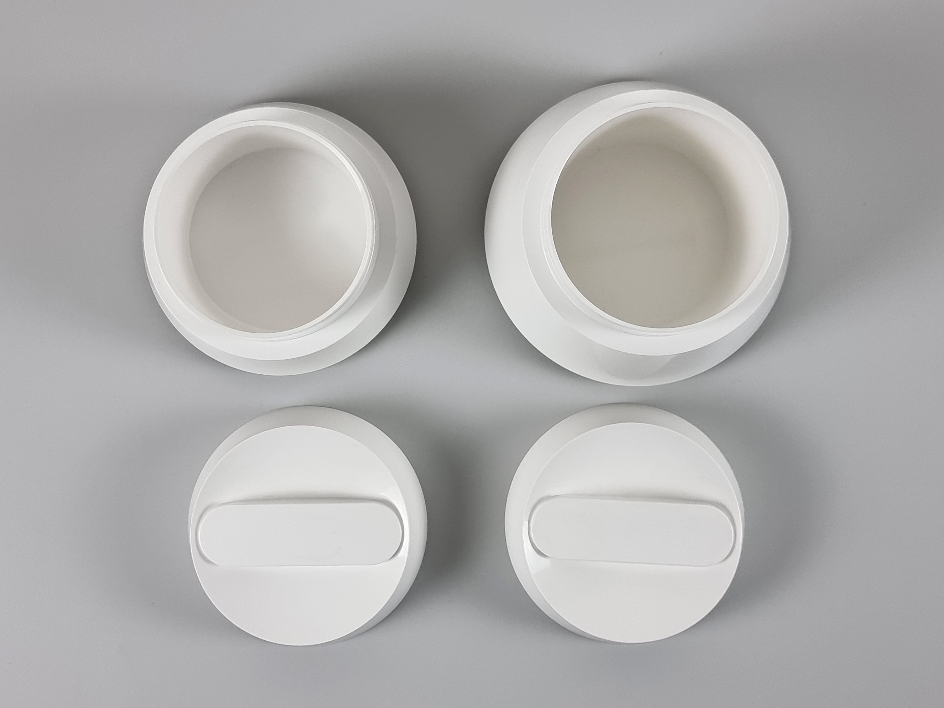 Postmodern Design - Set Of 2 Vintage GUZZINI Plastic Container Jars ...