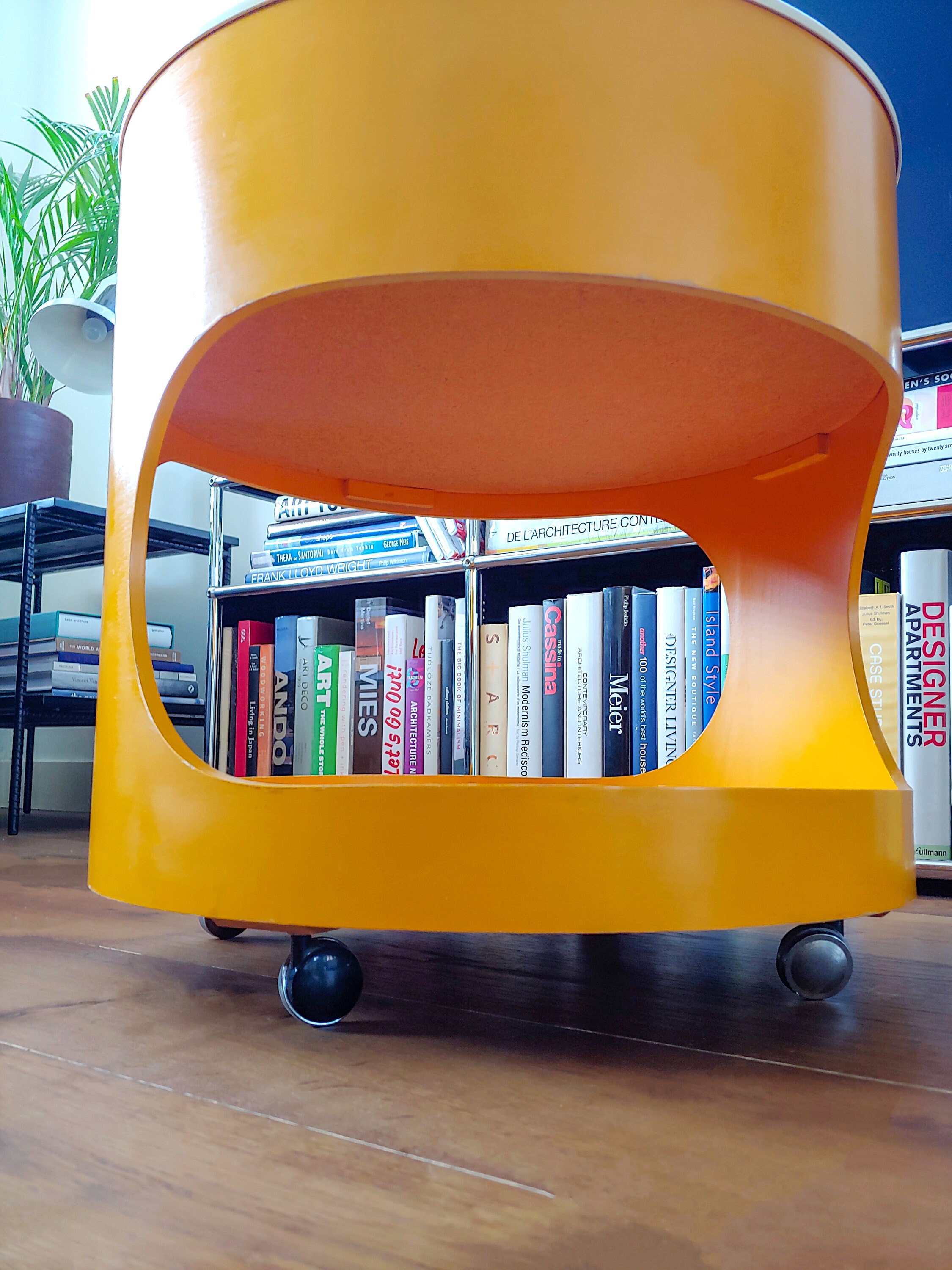 Space Age Design - Vintage Coffee Table - 5124 Luna Side Table - Opal ...