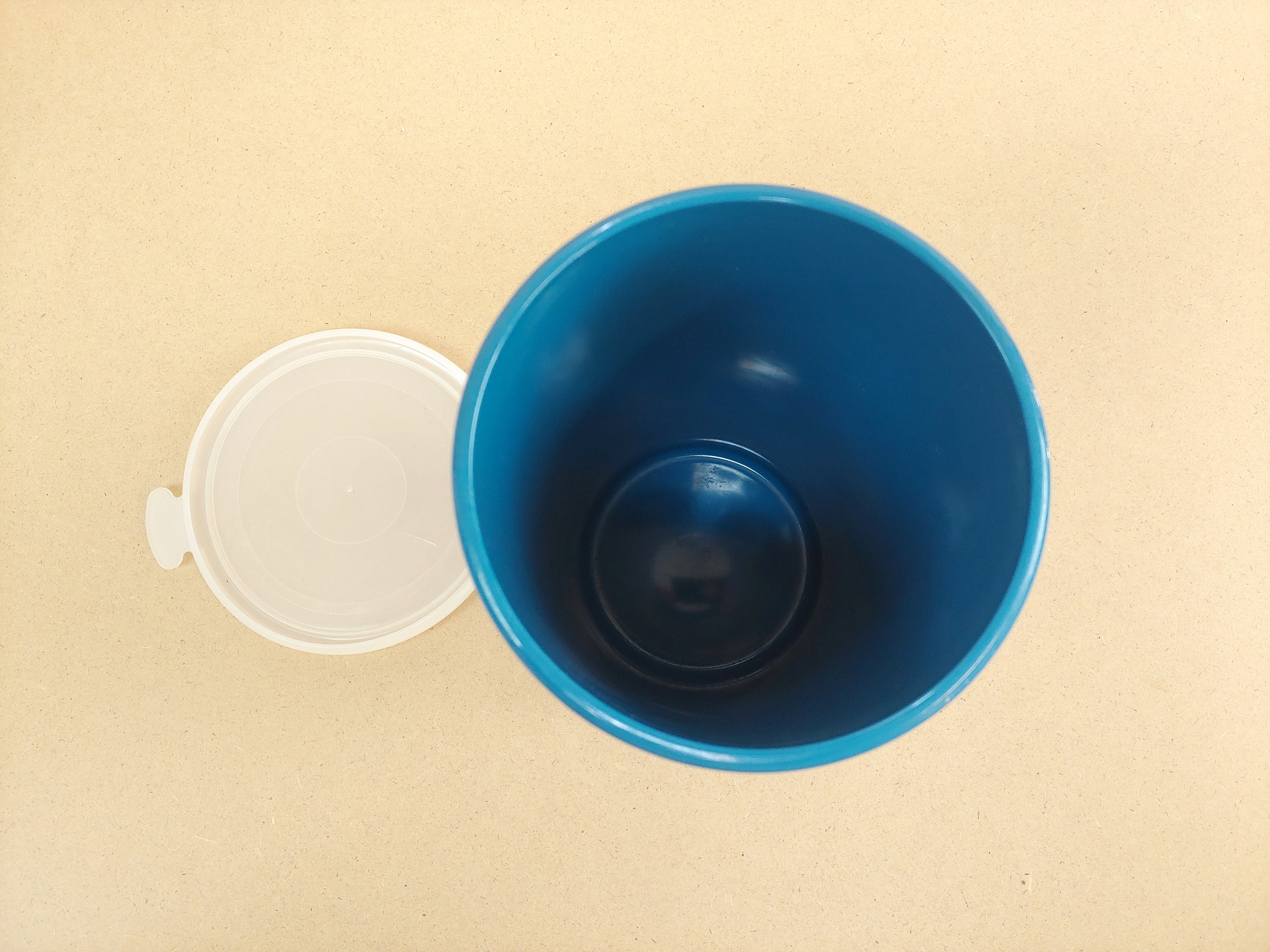 Vintage ROSTI MEPAL Navy Blue Melamine Container Jar, Canister - Food ...