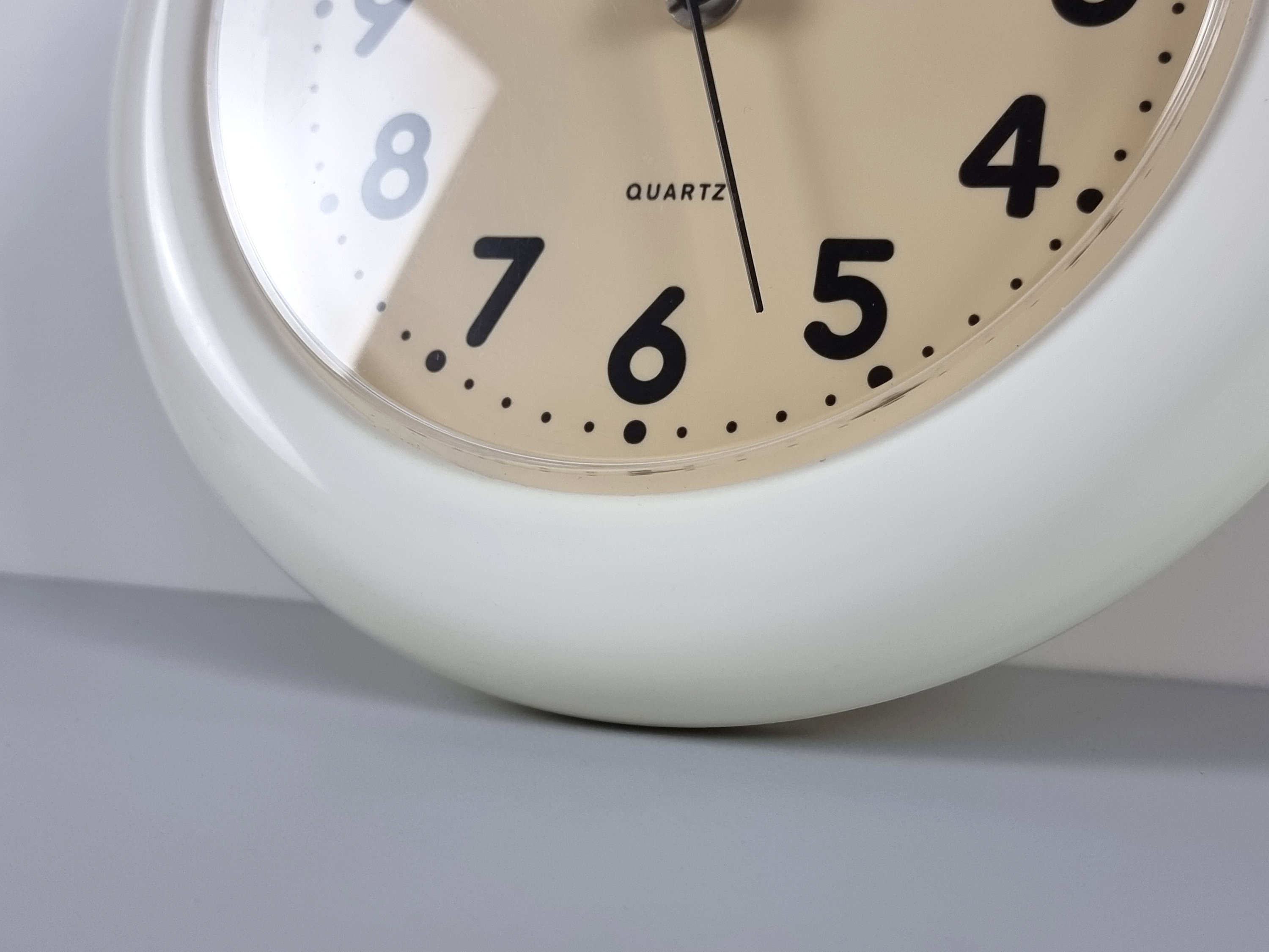 Space Age Design - Vintage HEMA Plastic Wall Clock - Vintage Decor ...