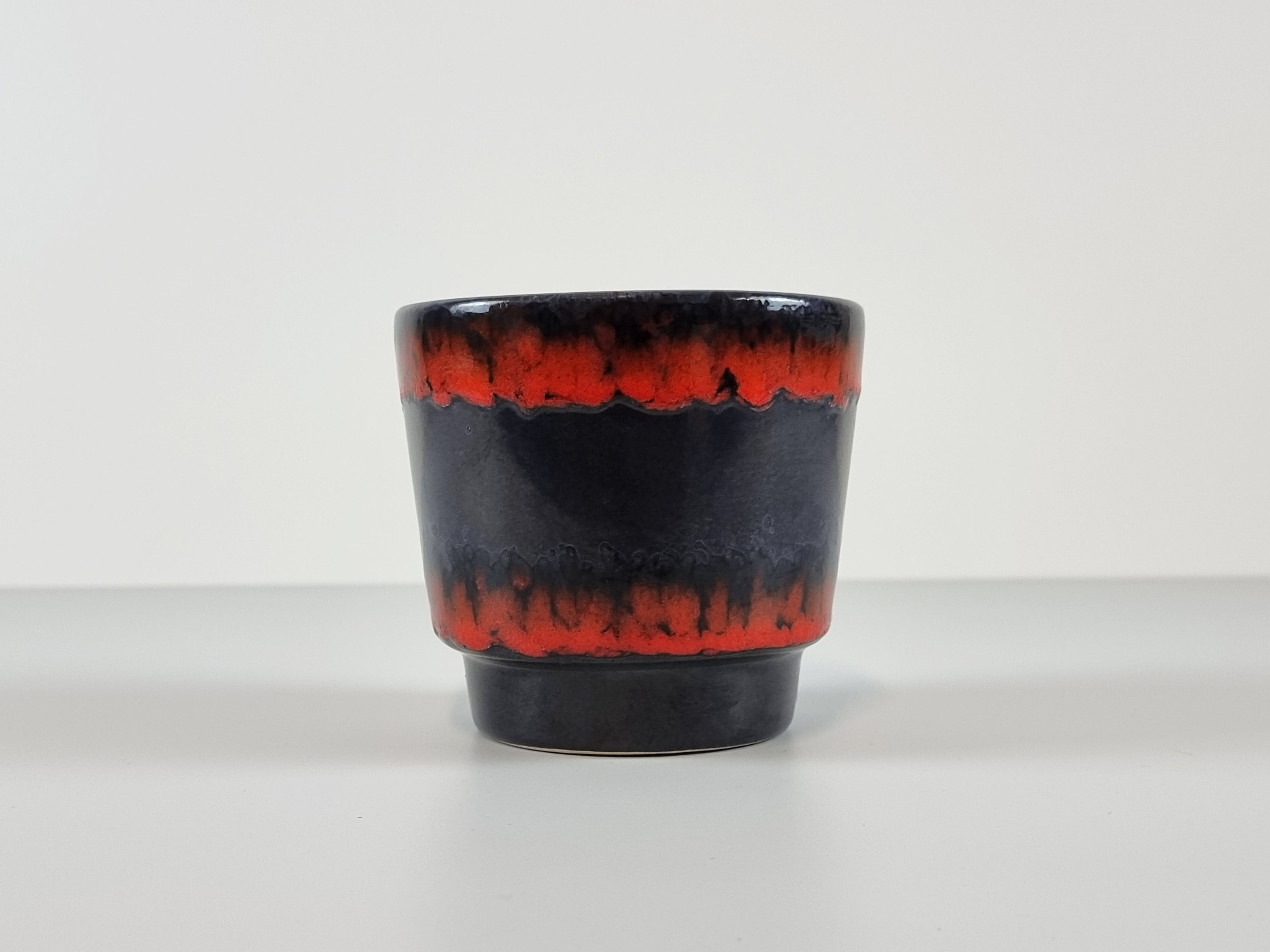 Space Age Design - Vintage Lava Ceramic Planter Pot - Vintage Home ...