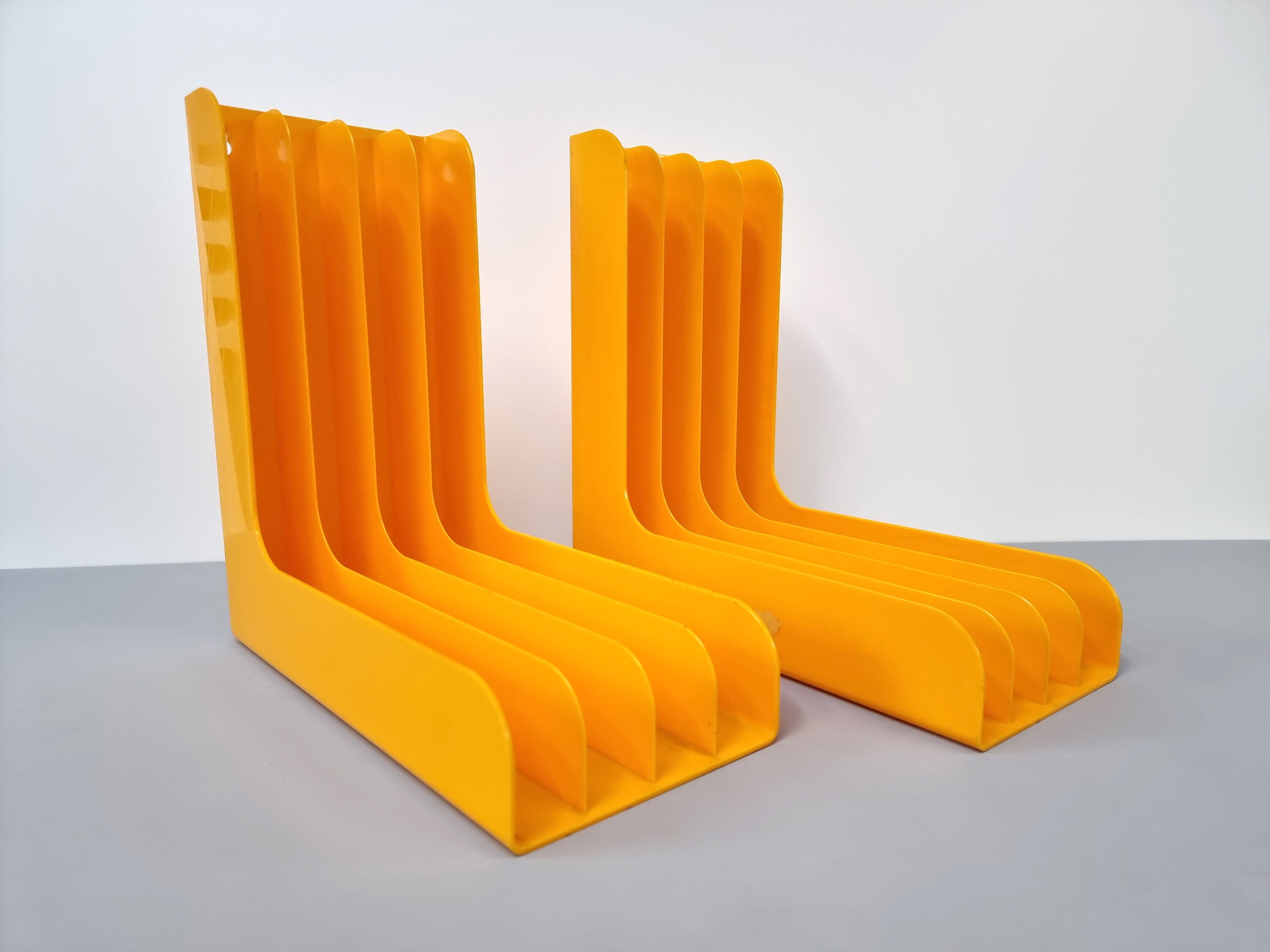 Space Age Design - Vintage DISCOFOON Plastic LP Record Holders, Vinyl ...