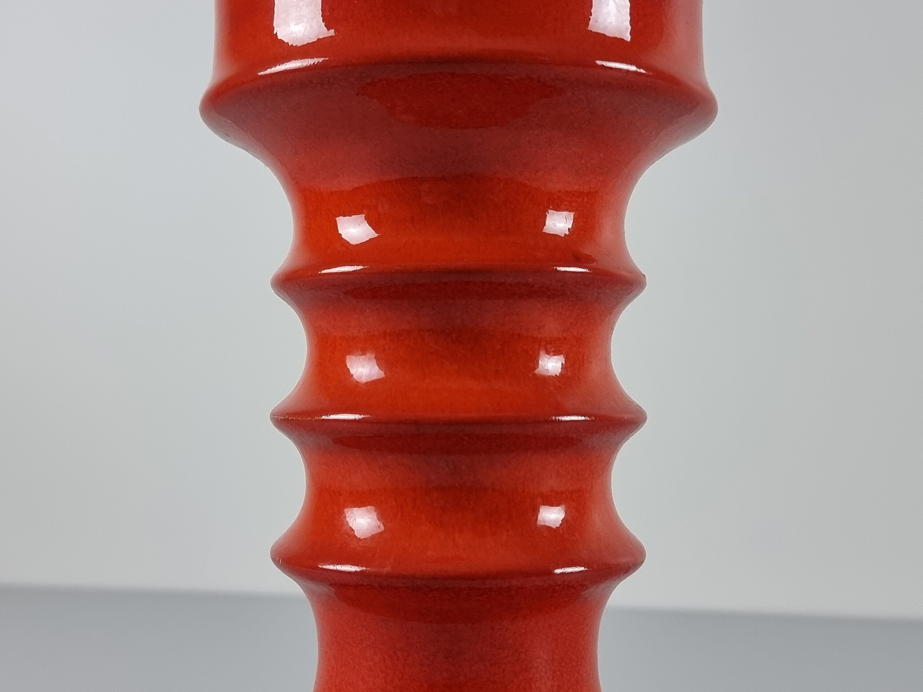 Space Age Design - Vintage JASBA KERAMIK Handmade Fat Lava Ceramic Vase ...