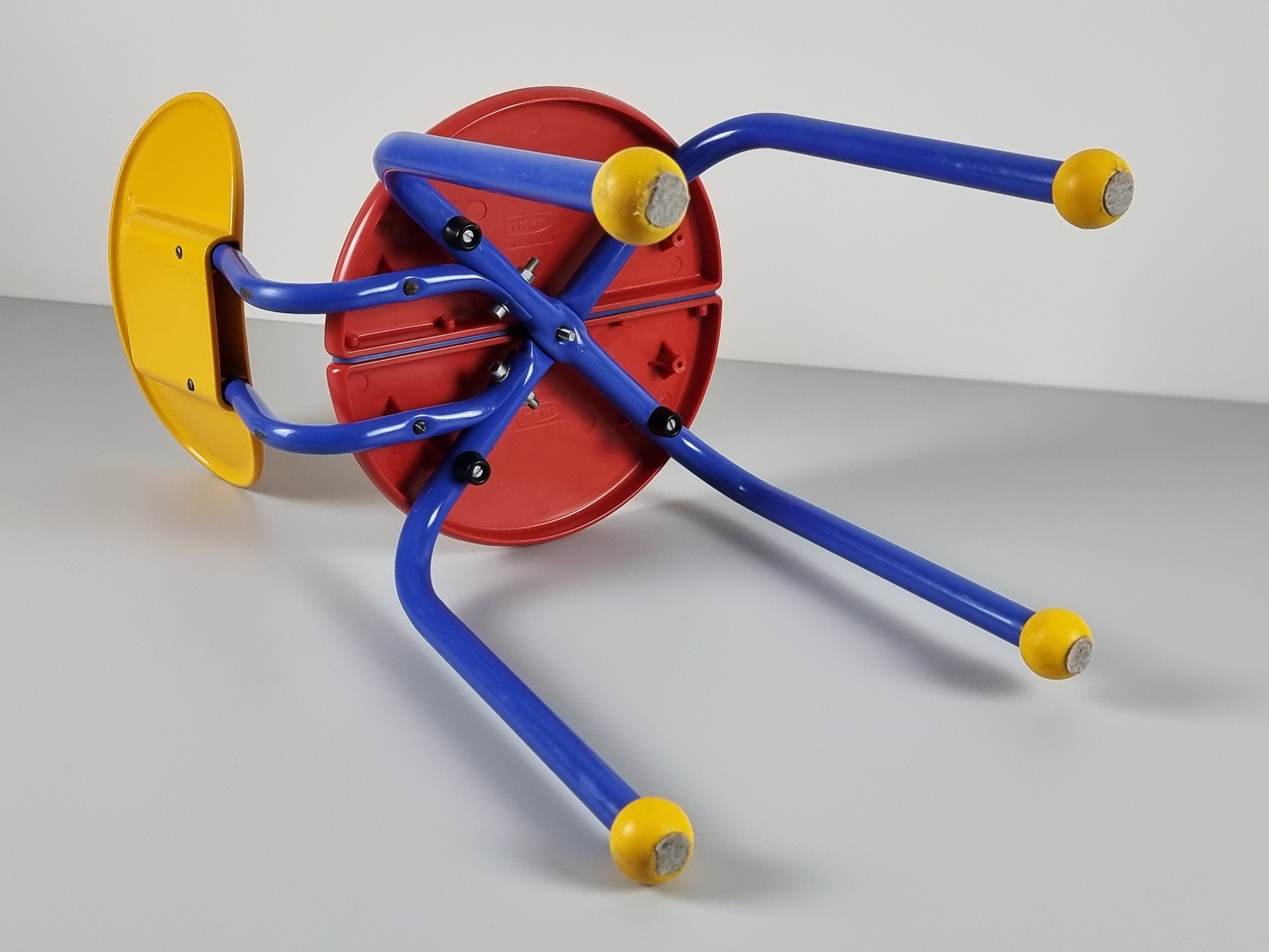 Memphis Design - Vintage IKEA Puzzel Children's Chair - Designed By ...