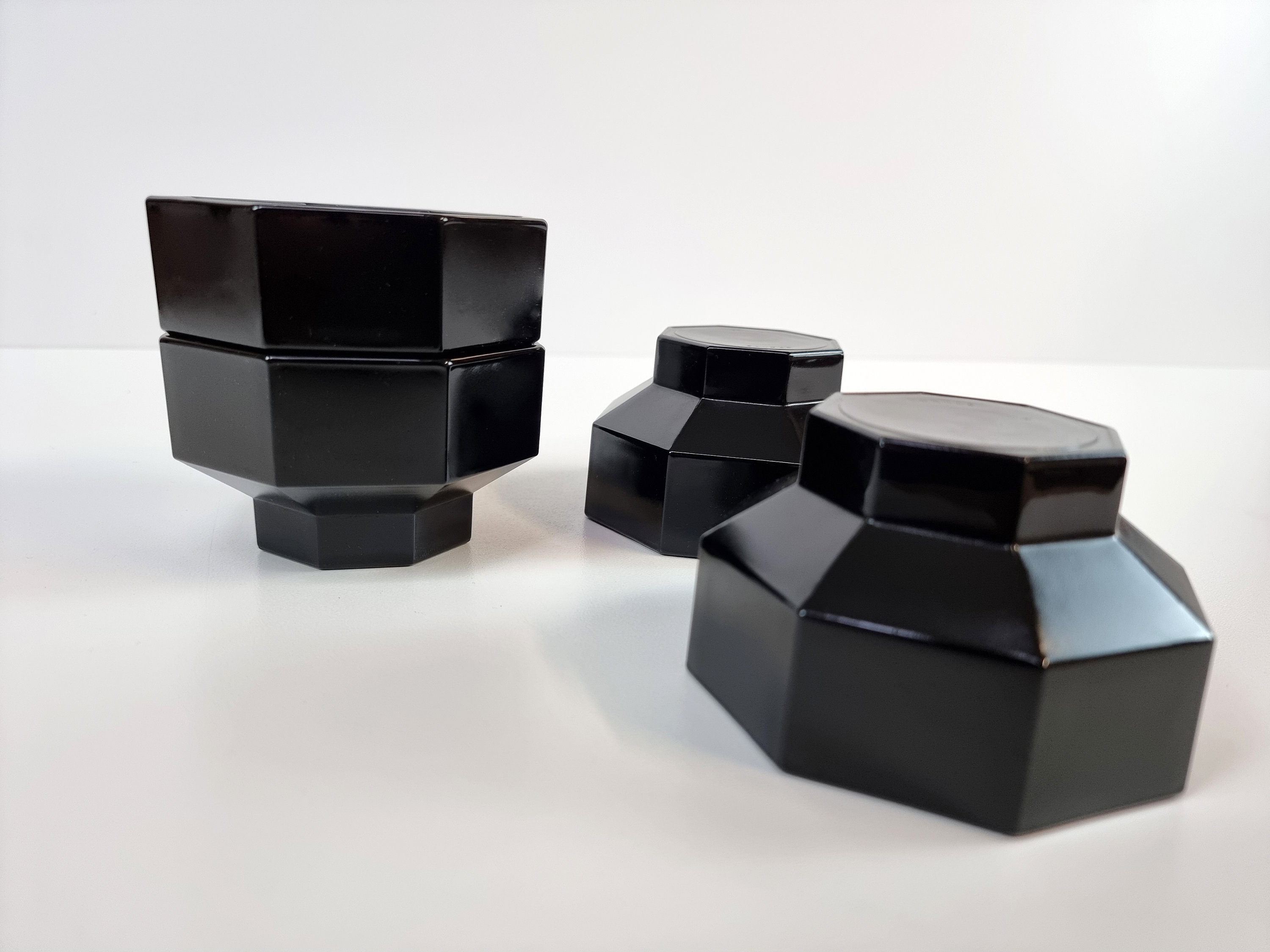 Set Of 4 Vintage ARCOROC Octime Octagon Bowls - Snacks & Deli Serving ...