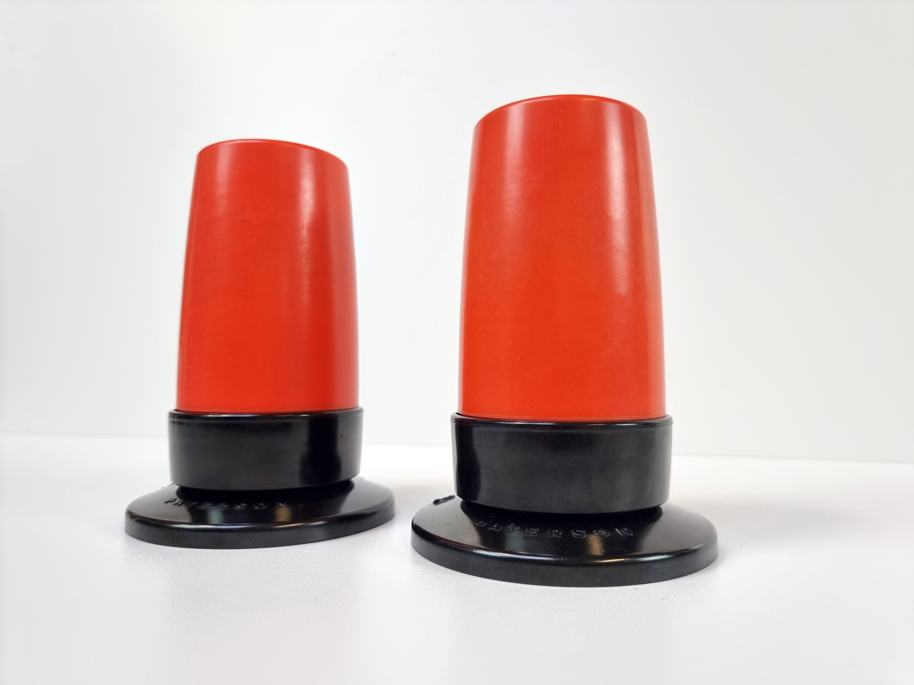 Space Age Design - Vintage PATERSON Wall Lamps - Vintage Orange Wall ...