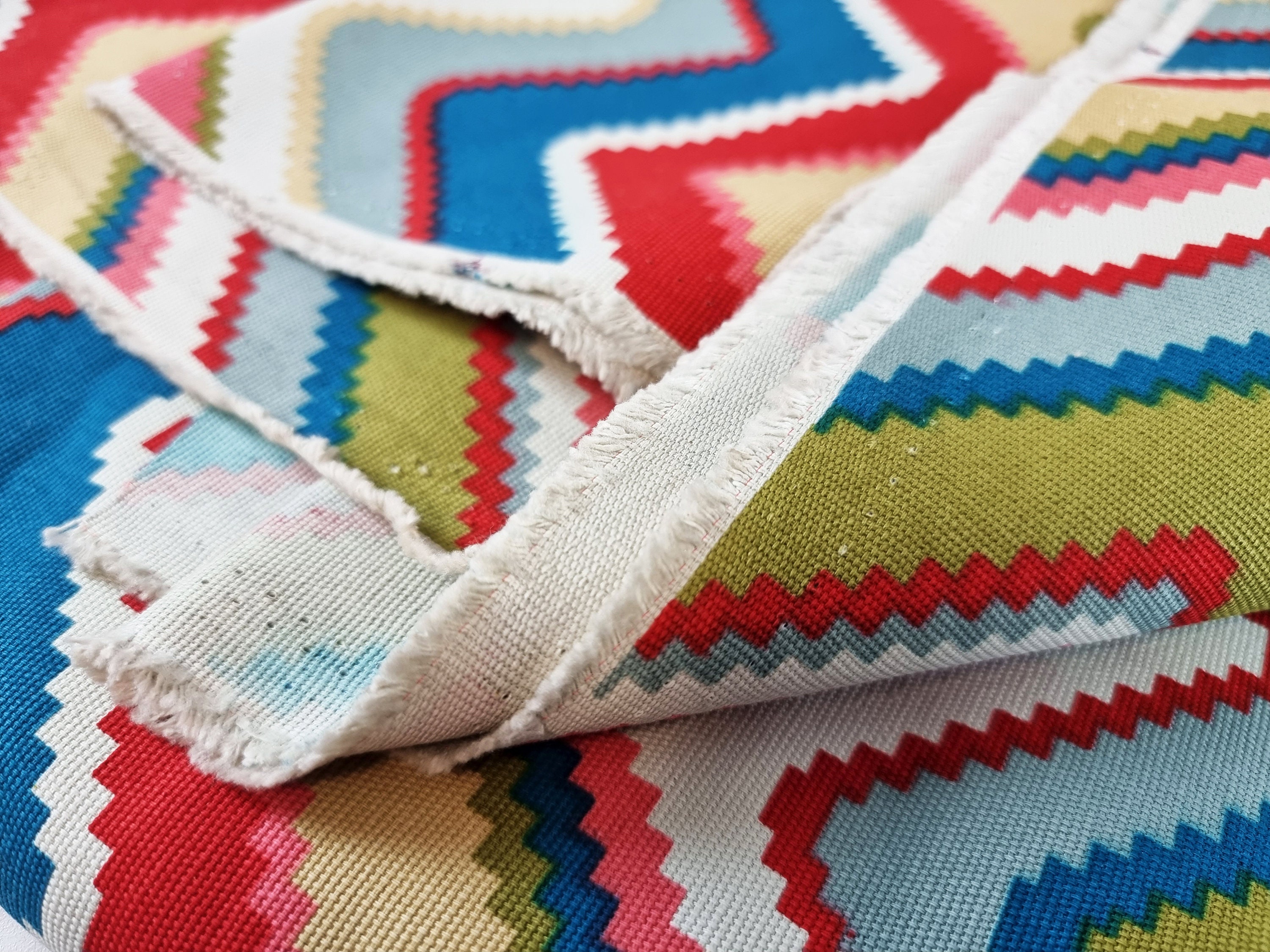 NOS - Space Age Design - Vintage 1980s Fabric - Funky Retro Fabric For ...