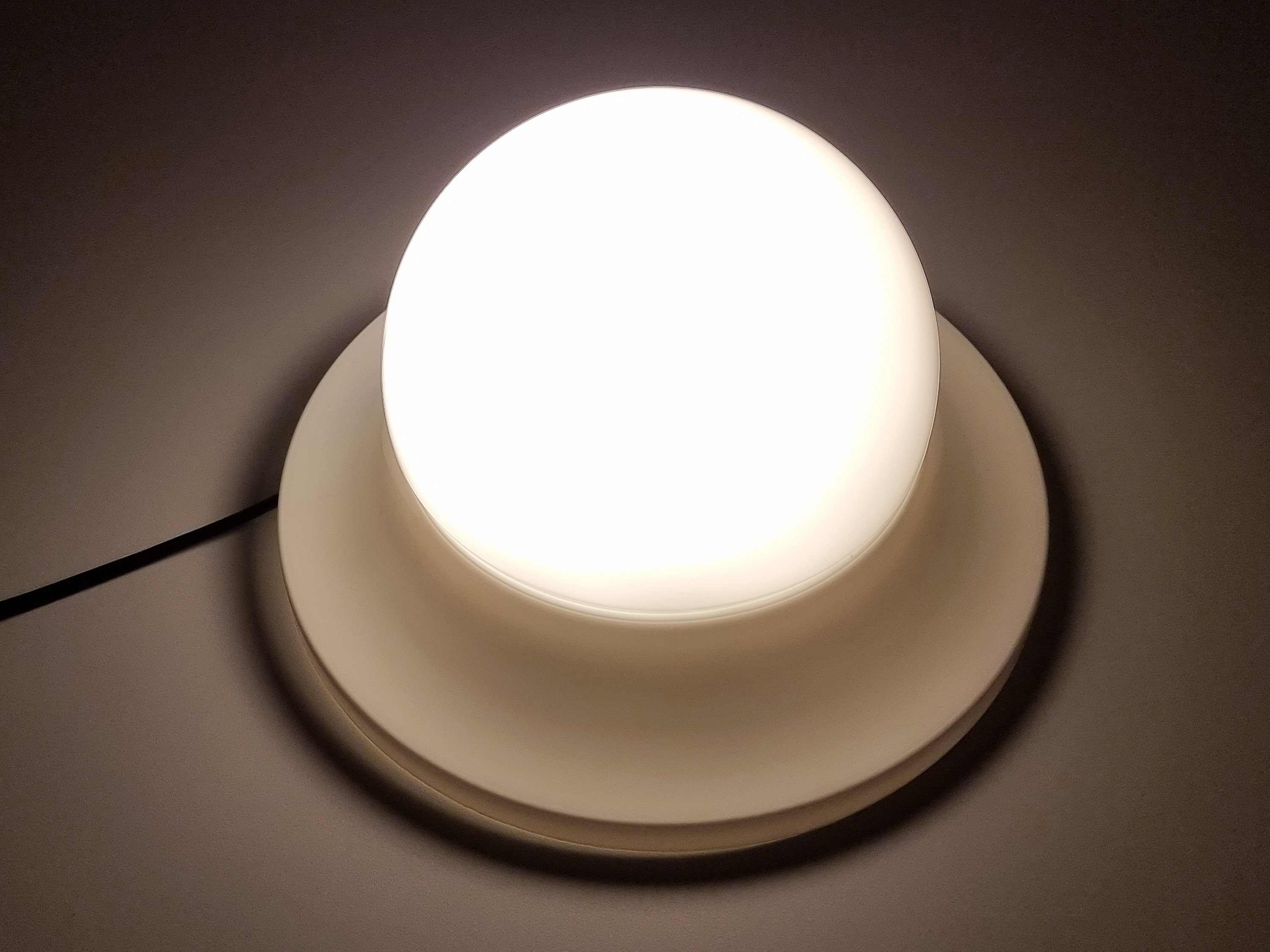 Space Age Design - Vintage 1970s Ceiling And Wall Light Fixture With ...