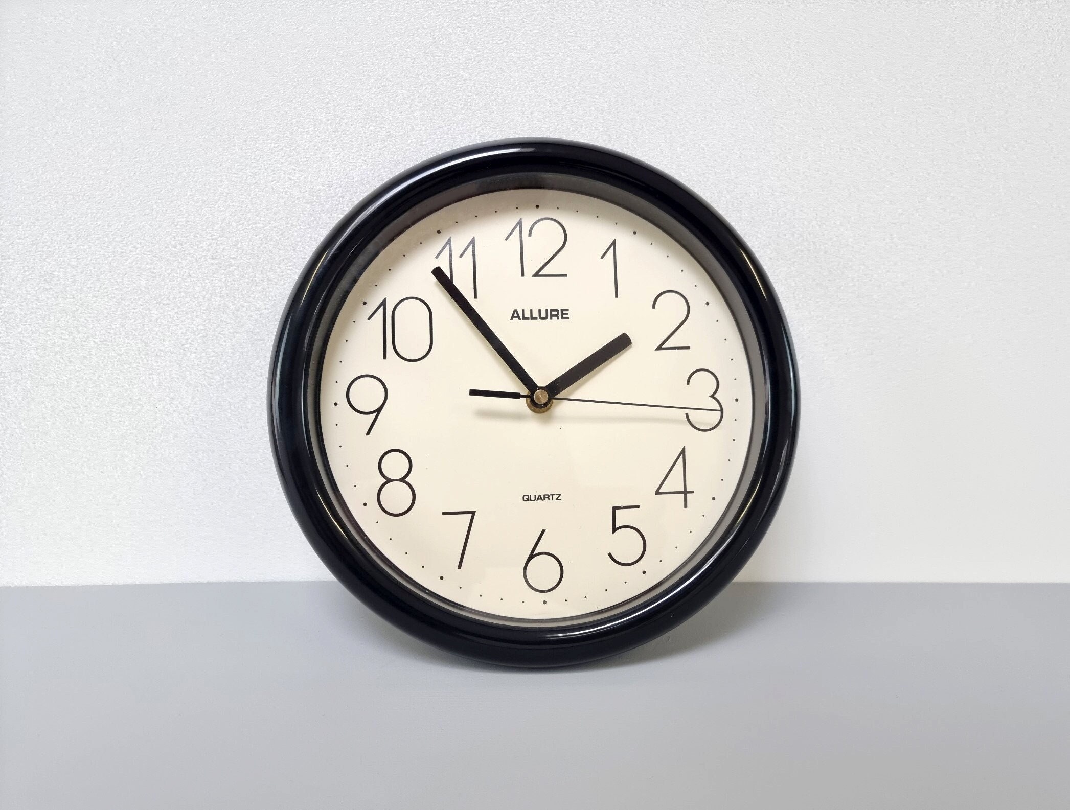 Space Age Design - Vintage ALLURE Wall Clock - Vintage Plastic Wall ...