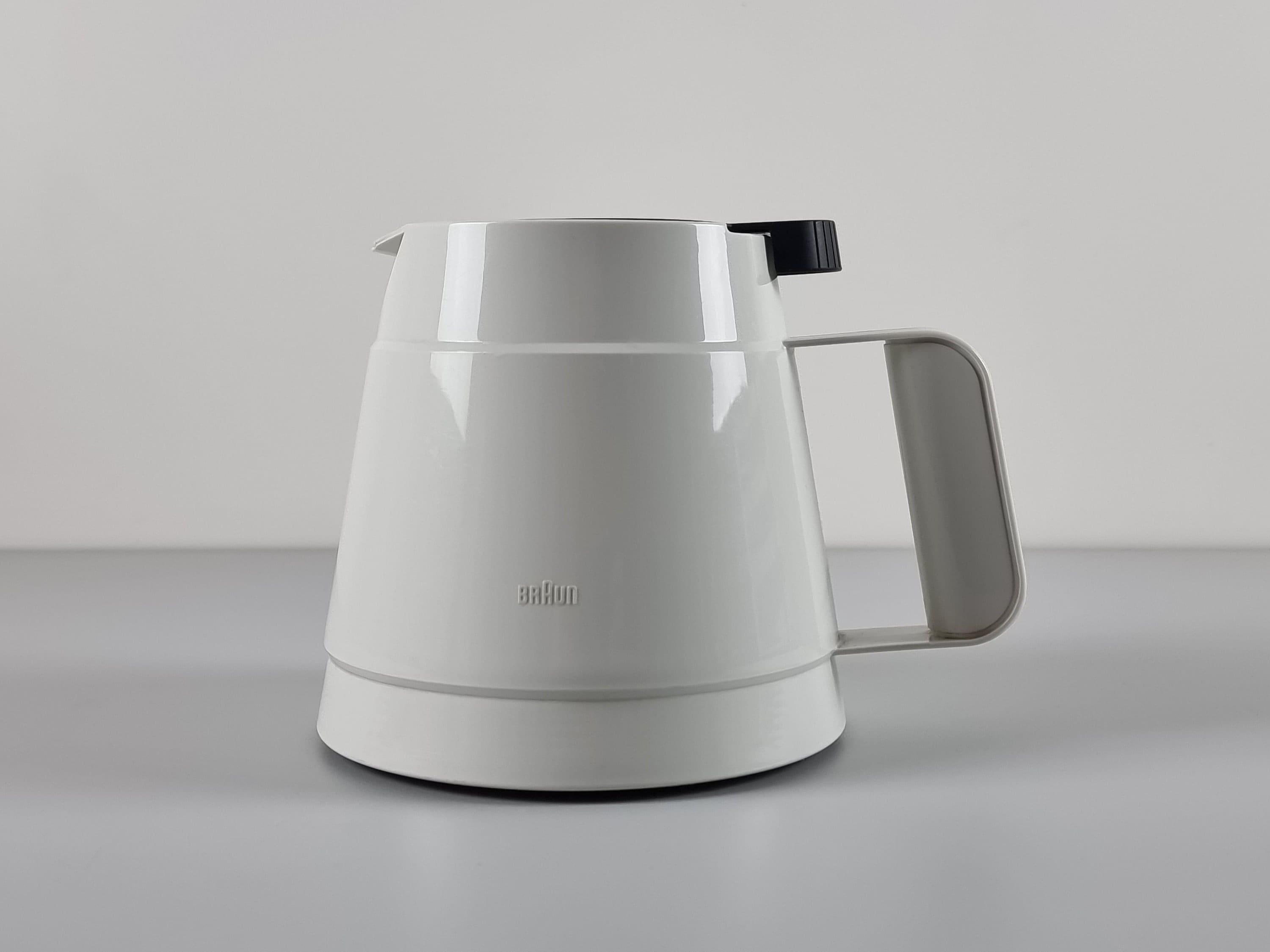 Postmodern Design - Vintage BRAUN White Plastic Vacuum Flask - Vintage ...