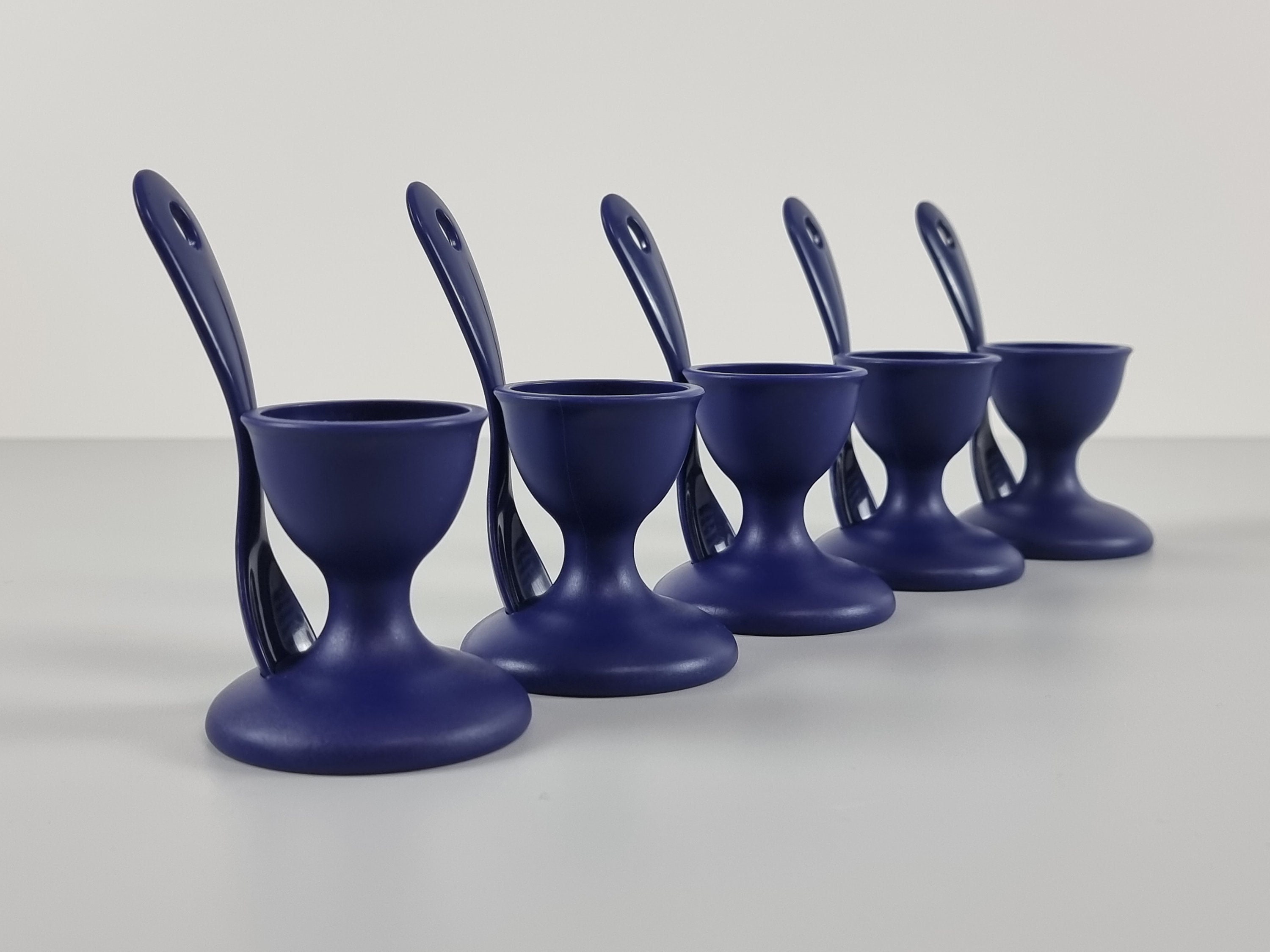 Contemporary Design - Set Of 5 Vintage BODUM Plastic Egg Cups With ...