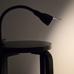 Contemporary Design Vintage IKEA Robin Gooseneck Clip Table Lamp ...