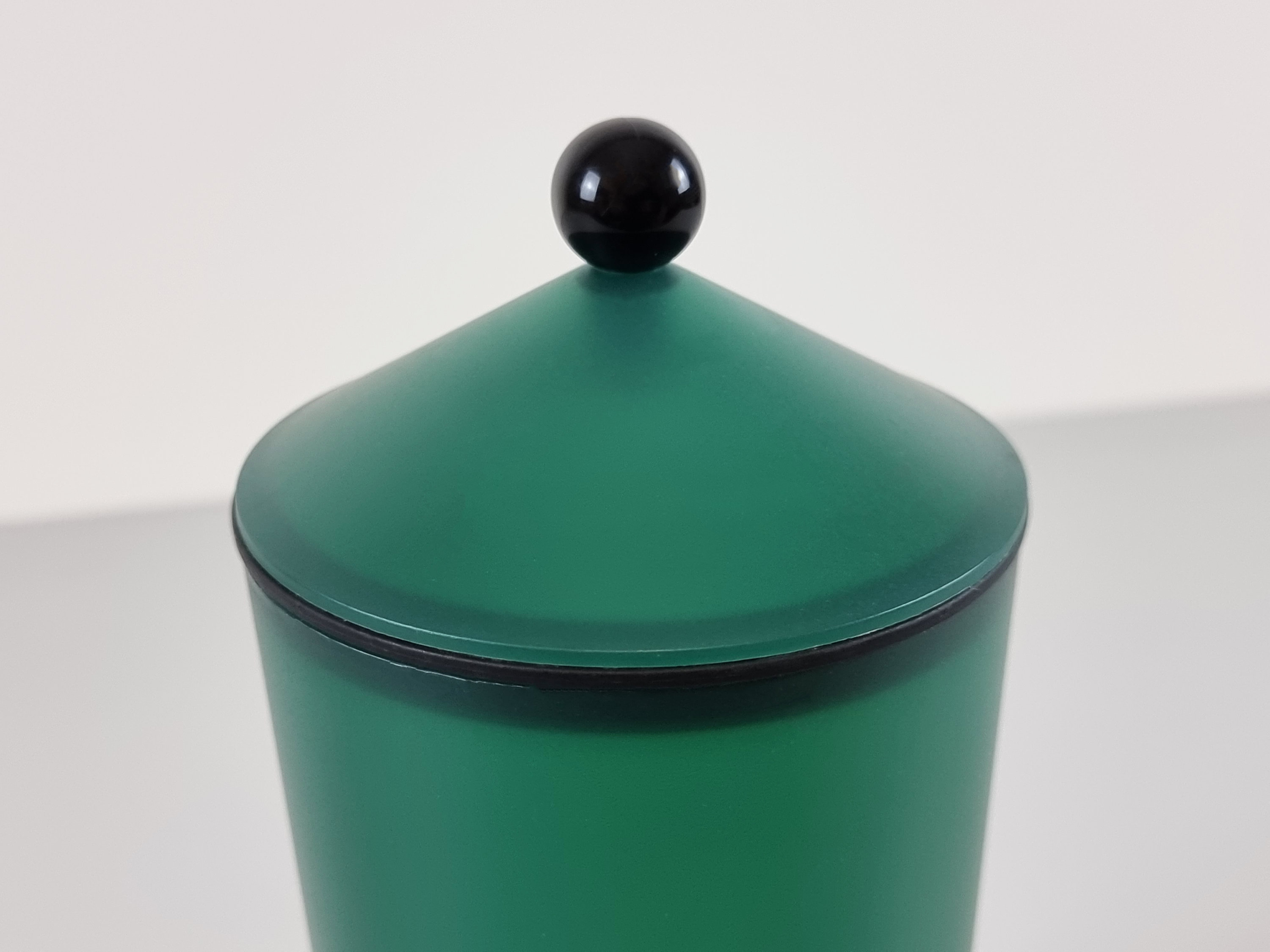 Postmodern Design - Vintage MEPAL ROSTI Forest-Green Plastic Container ...