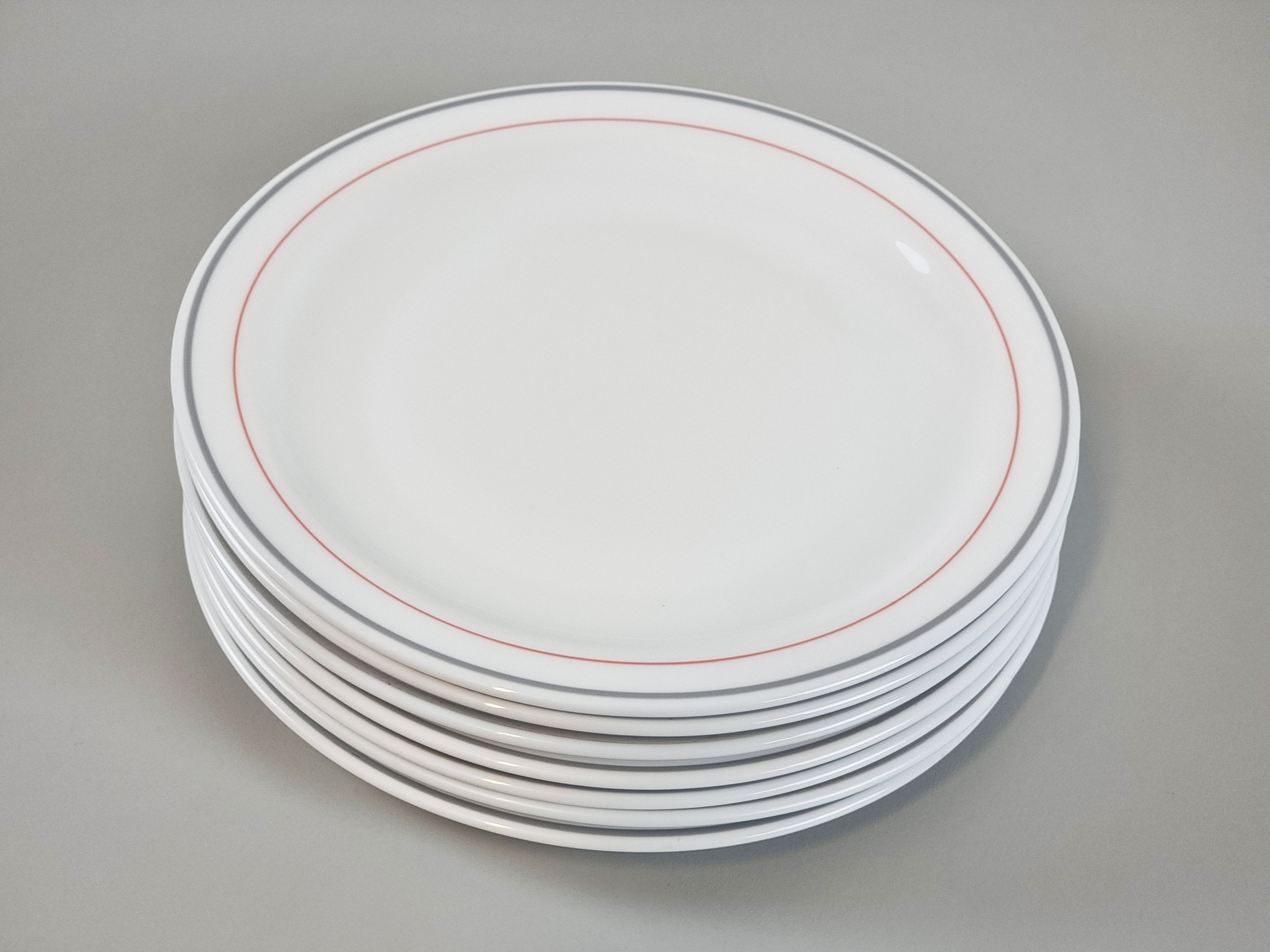 Space Age Design - Set Of 7 Vintage ARCOROC Ceramic Serving Plates ...