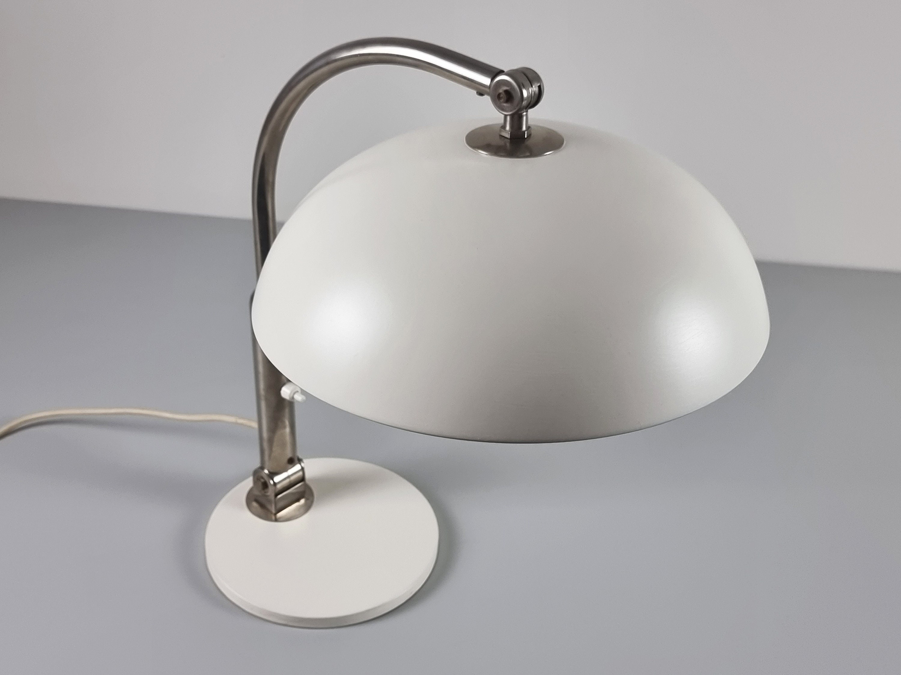 Mid Century Modern - Vintage HALA ZEIST Lampenfabriek Metal Table Lamp ...