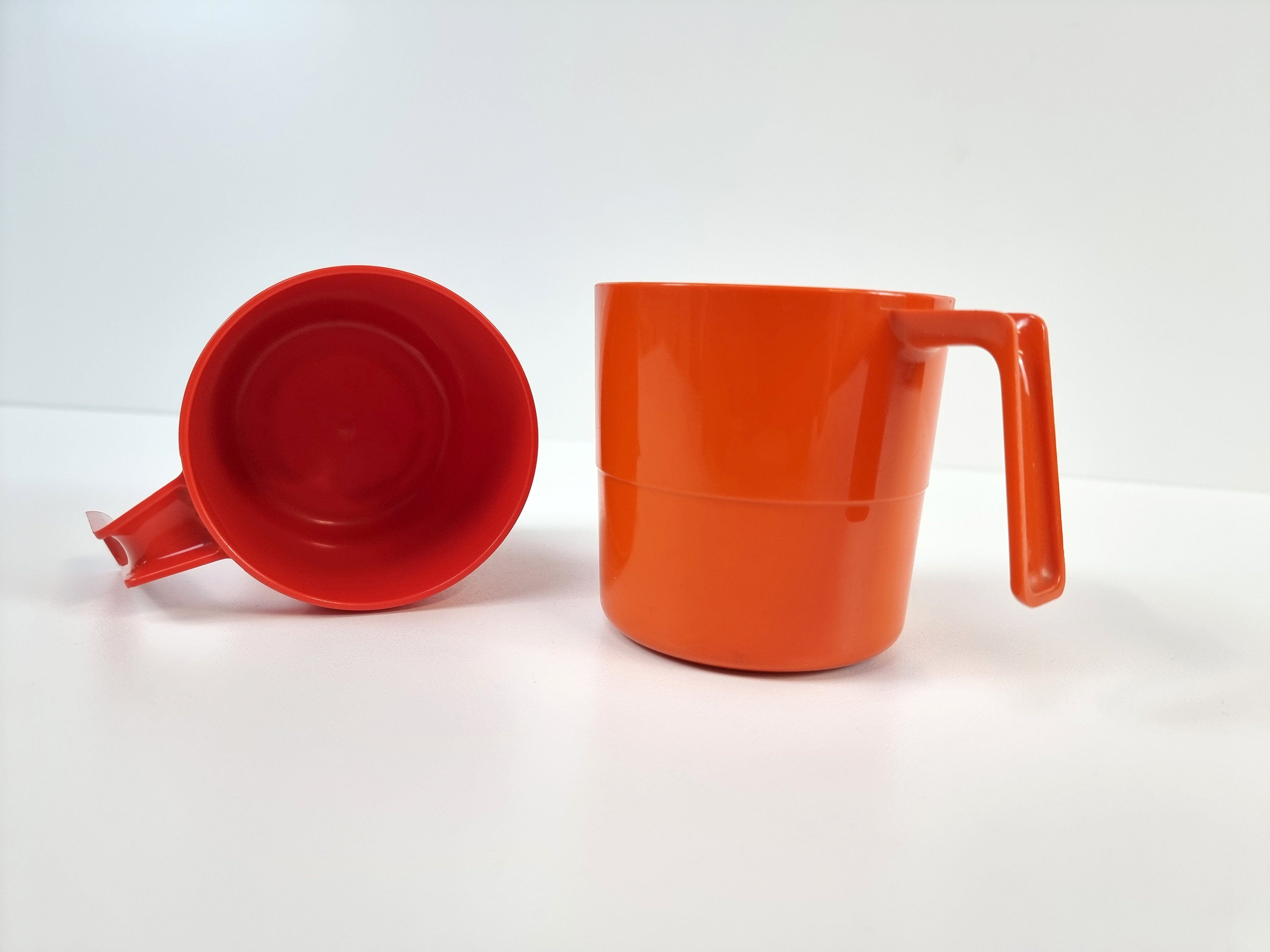 Set Of 2 Vintage MEPAL 300 Melamine Cups - Retro Chic Tableware ...