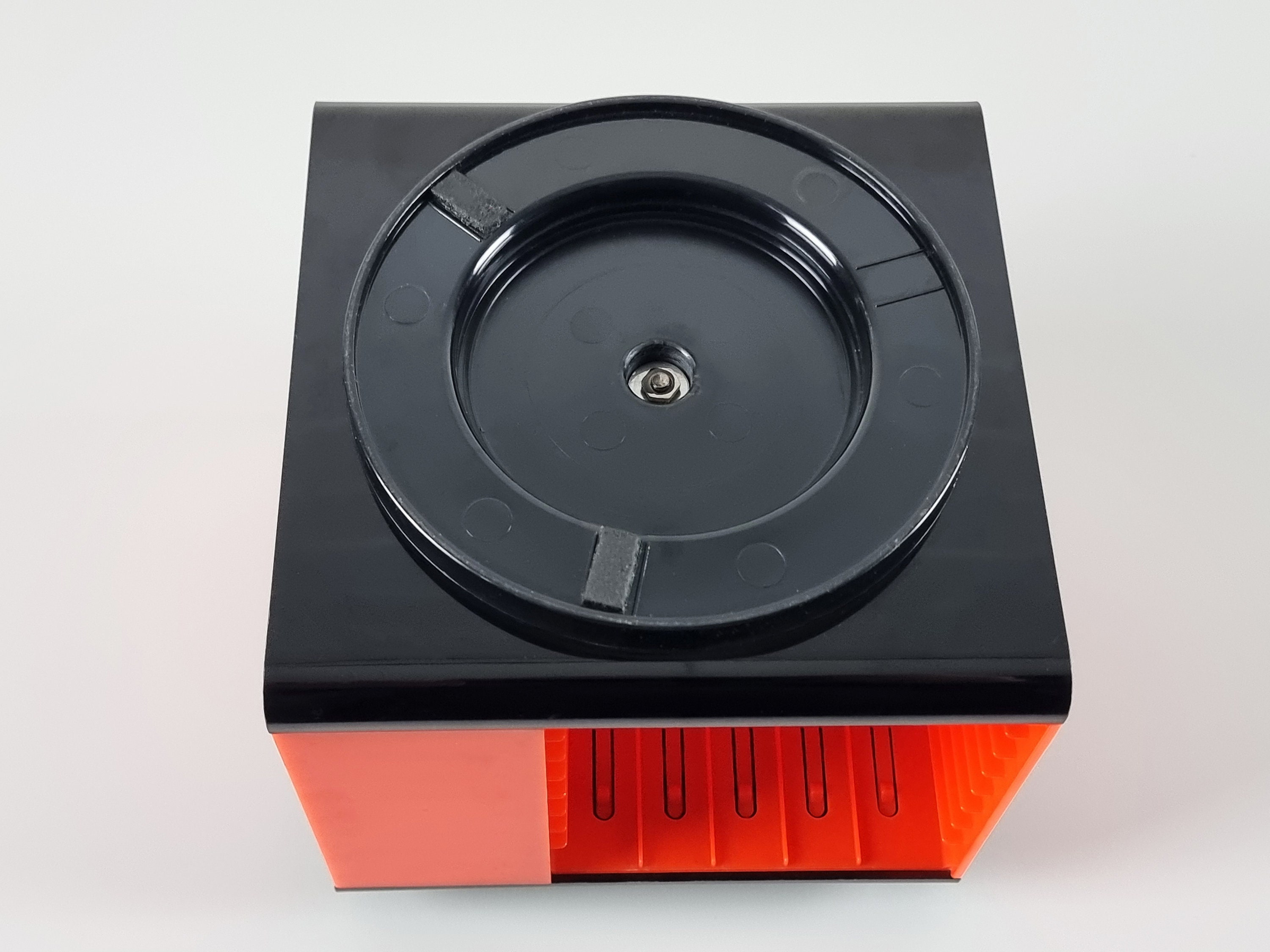 Space Age Design - Vintage SCHOTT Cassette Storage Rack, Carousel Rack ...