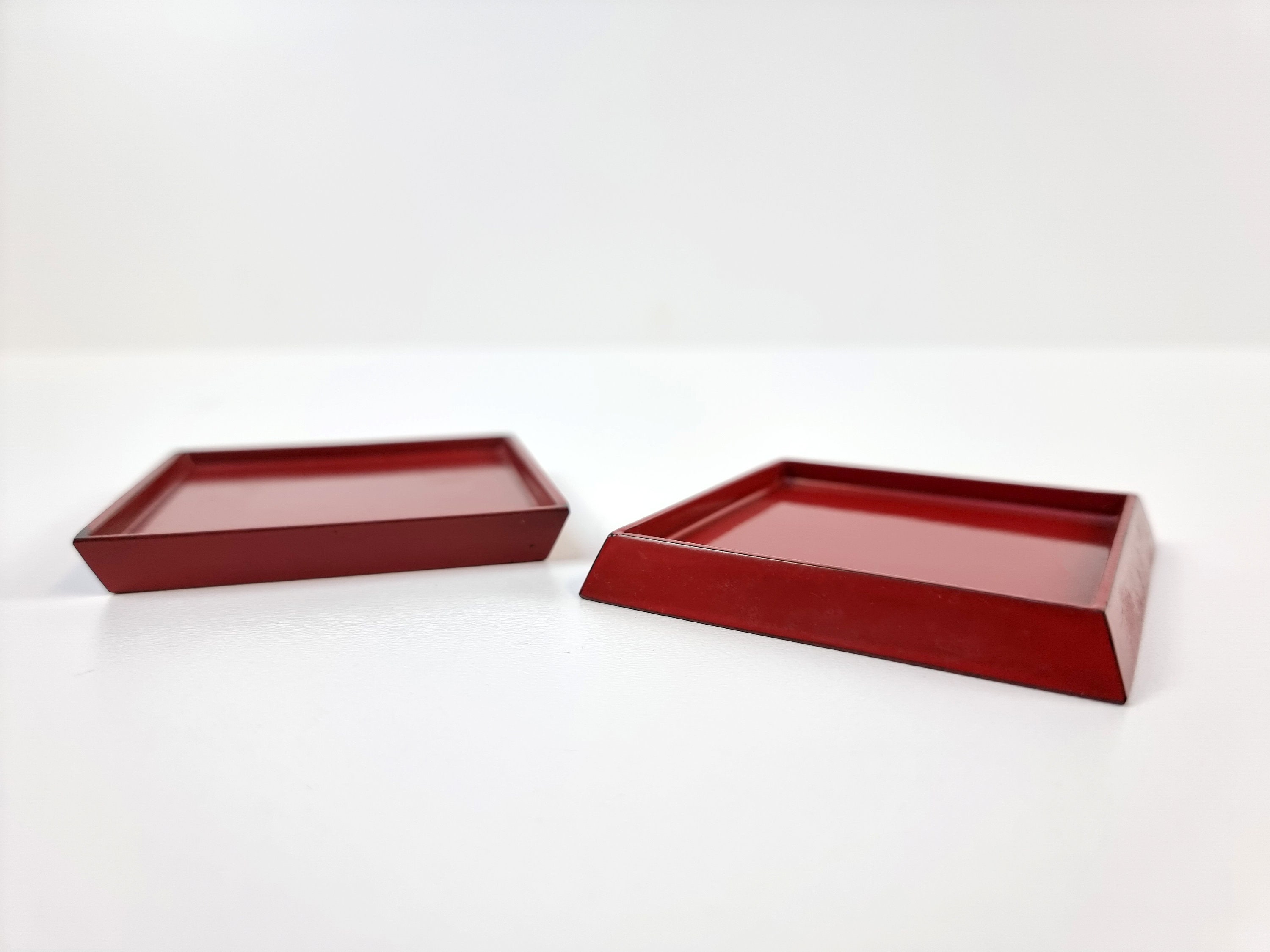 Mid Century Modern - Vintage Set Of 6 Bakelite Coasters - Retro Chic ...