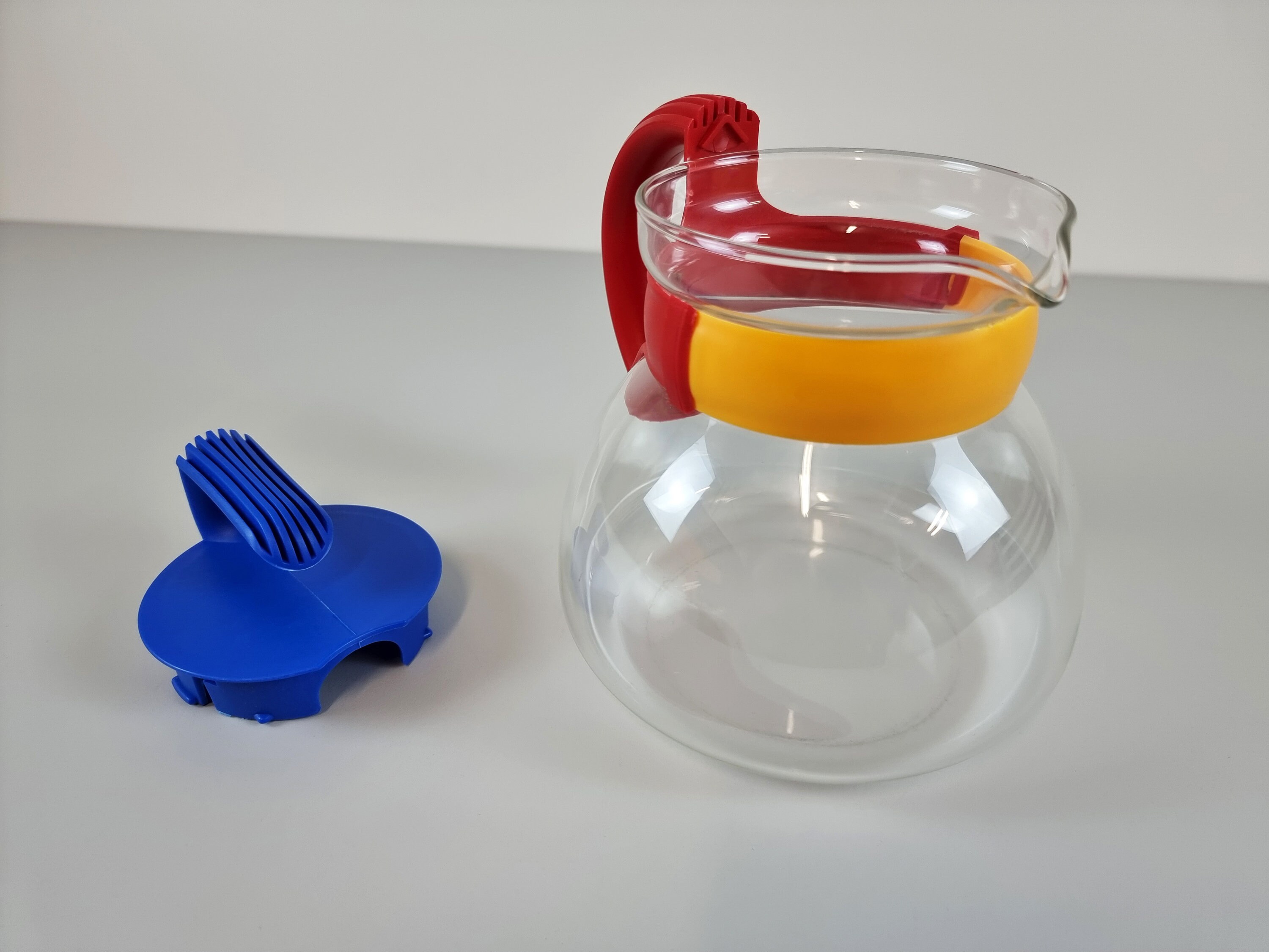 Memphis Milano Design - Vintage GELDO 'Exclusiv' Glass Teapot & Coffee ...