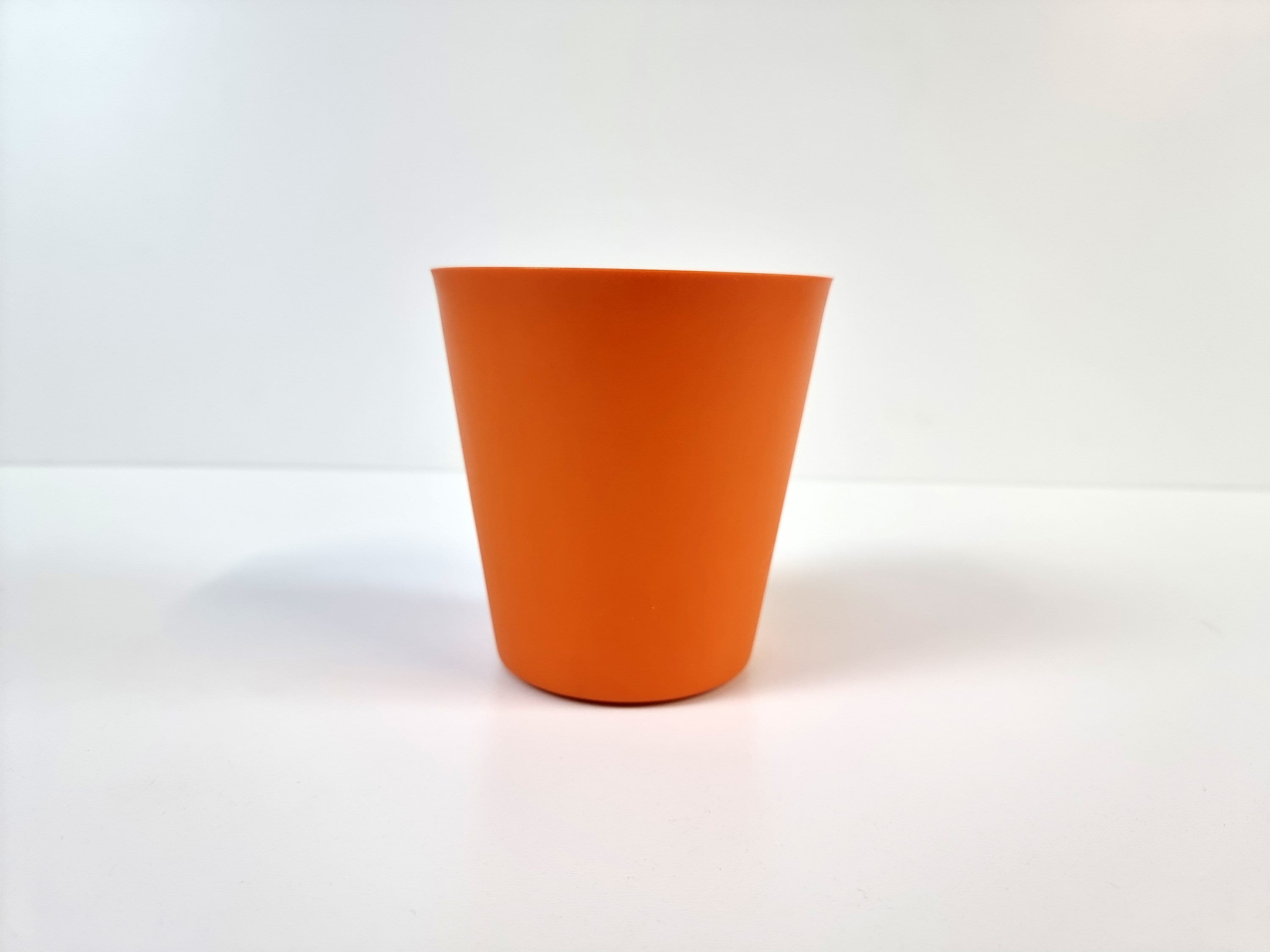 Vintage FOXTROT Orange Plastic Pot - Retro Plastic Planter - Holland ...