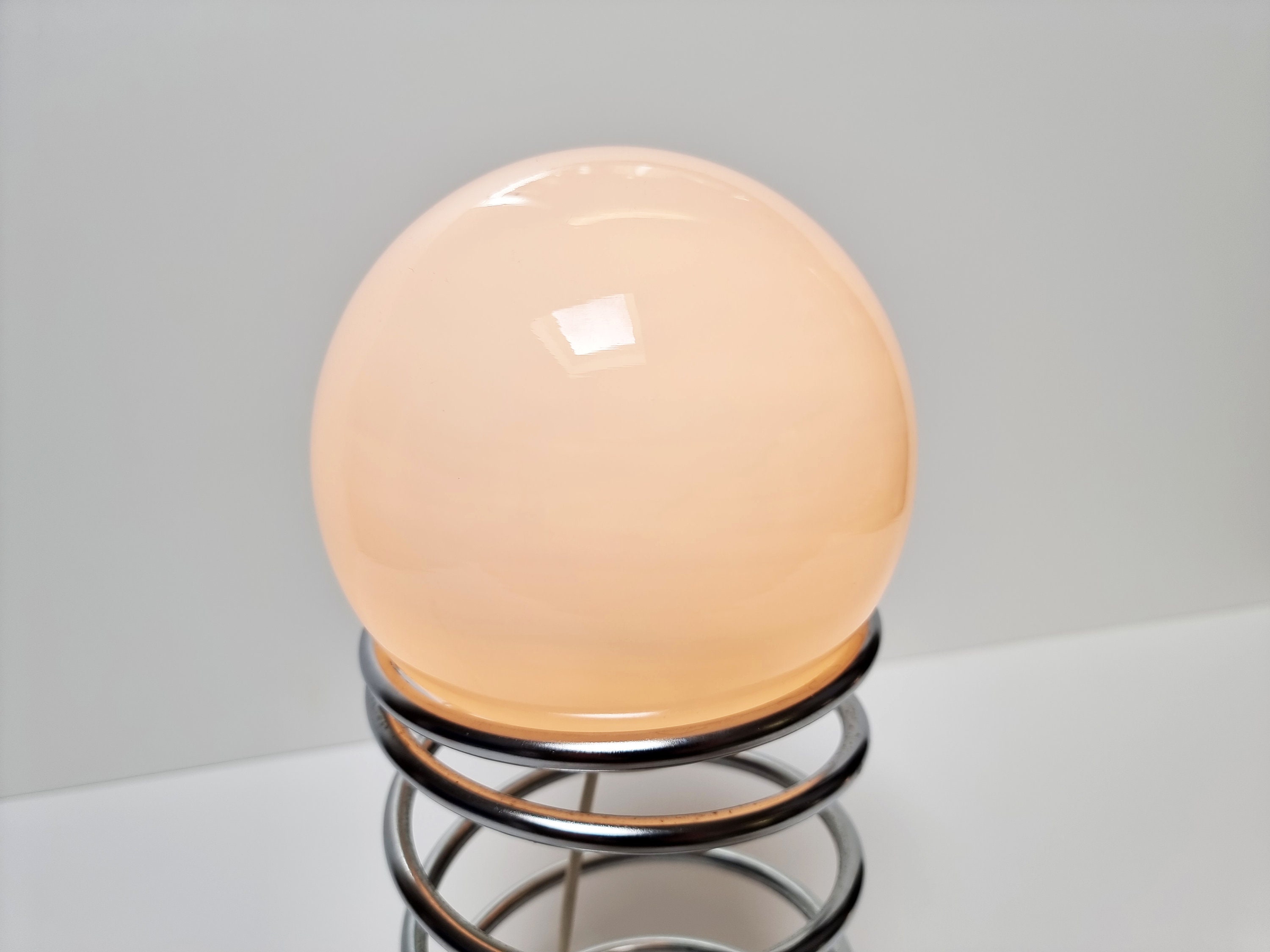 Space Age Design - Vintage WOJA AMSTERDAM Spiral Table Lamp - Modernist ...