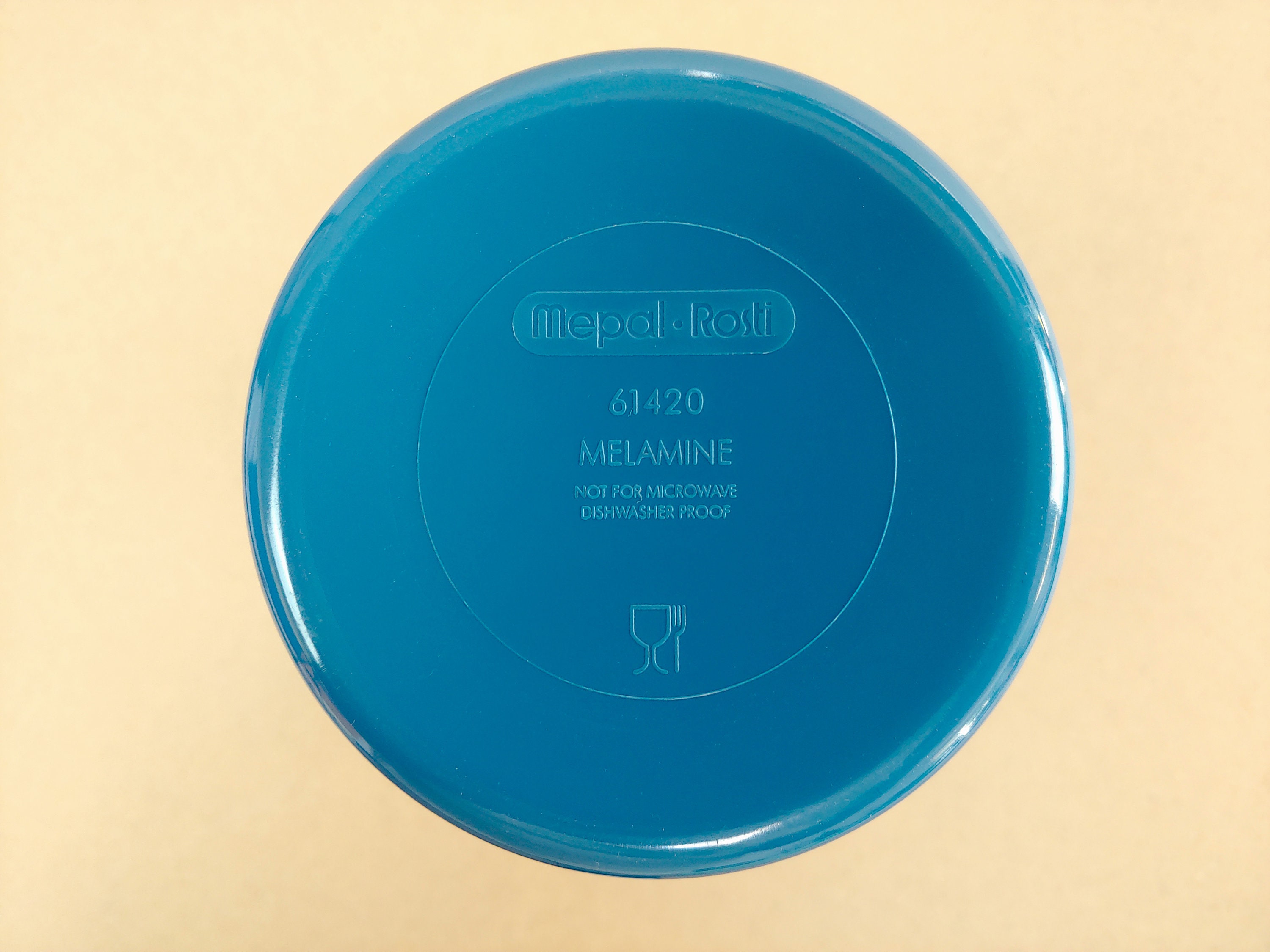 Vintage ROSTI MEPAL Navy Blue Melamine Container Jar, Canister - Food ...