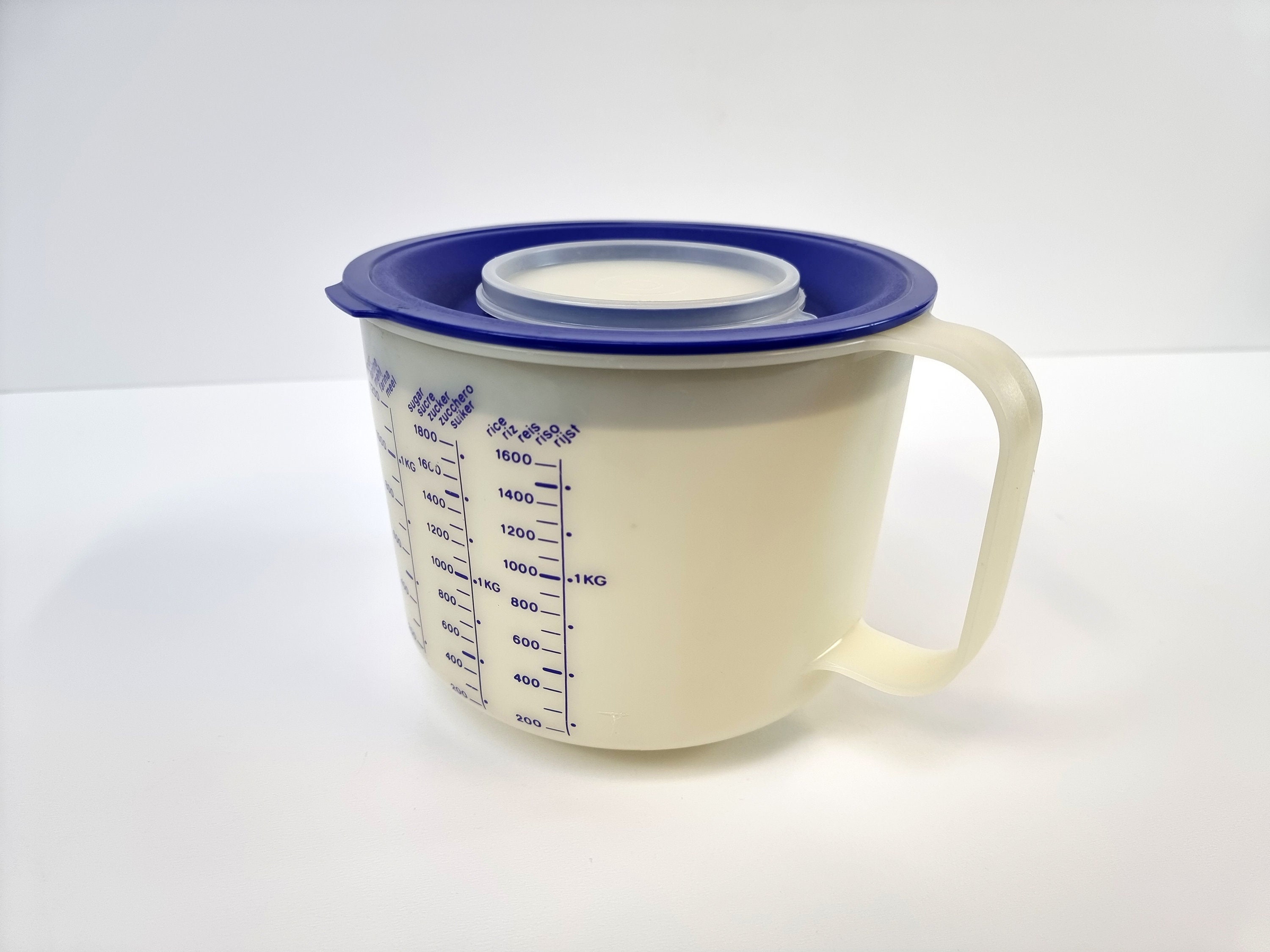 Vintage Tupperware Mix & Store Large Measuring Pitcher 1629 - Retro ...