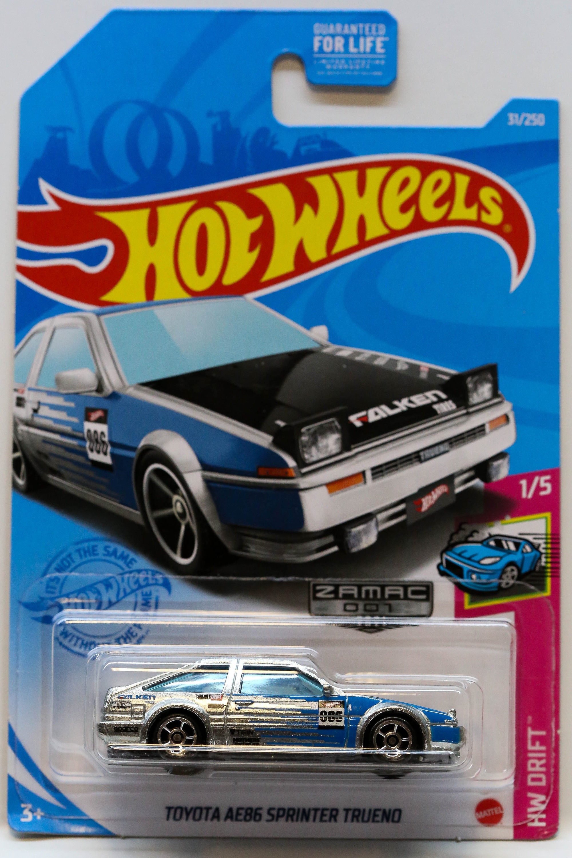 Miniature Toys Hot Wheels Toyota AE86 Sprinter Trueno Blue HW Drift ...
