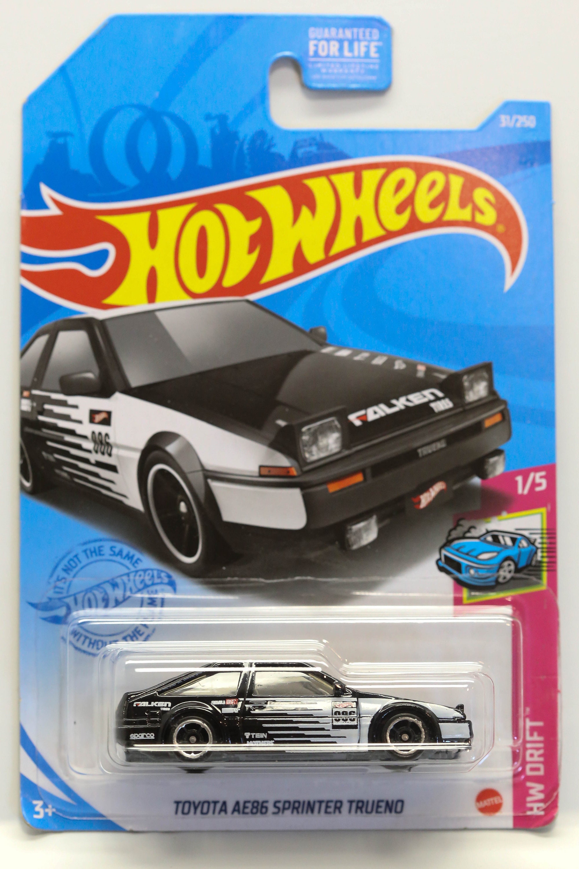 Miniature Toys Hot Wheels Toyota AE86 Sprinter Trueno Blue HW Drift ...