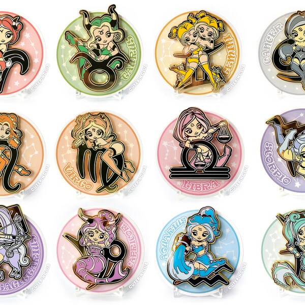 Aries Enamel Pin - Etsy