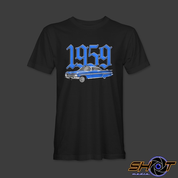 1959 Impala Lowrider Custom T-shirt - Etsy