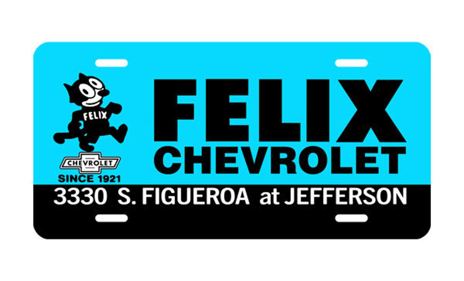 Felix Custom Aluminium License Plate Lowrider Chevrolet - Etsy