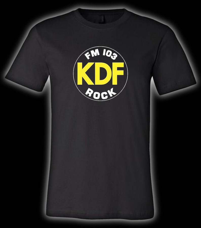 103.3 WKDF | Nashville Vintage Radio Station | Custom T-shirt - Etsy