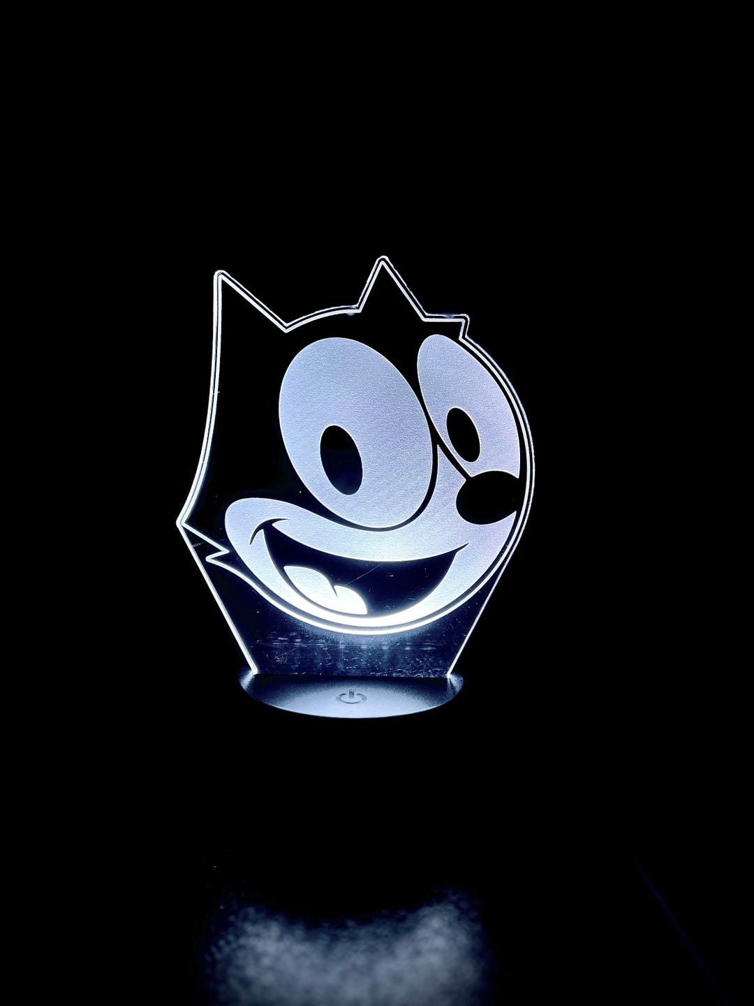 Felix | Laser Engraved Acrylic | Custom Multi-color Night Light - Etsy