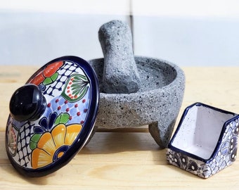 Talavera Molcajete Bowl - Etsy