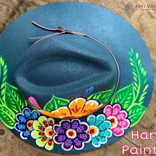 Hand Painted Hats - Etsy