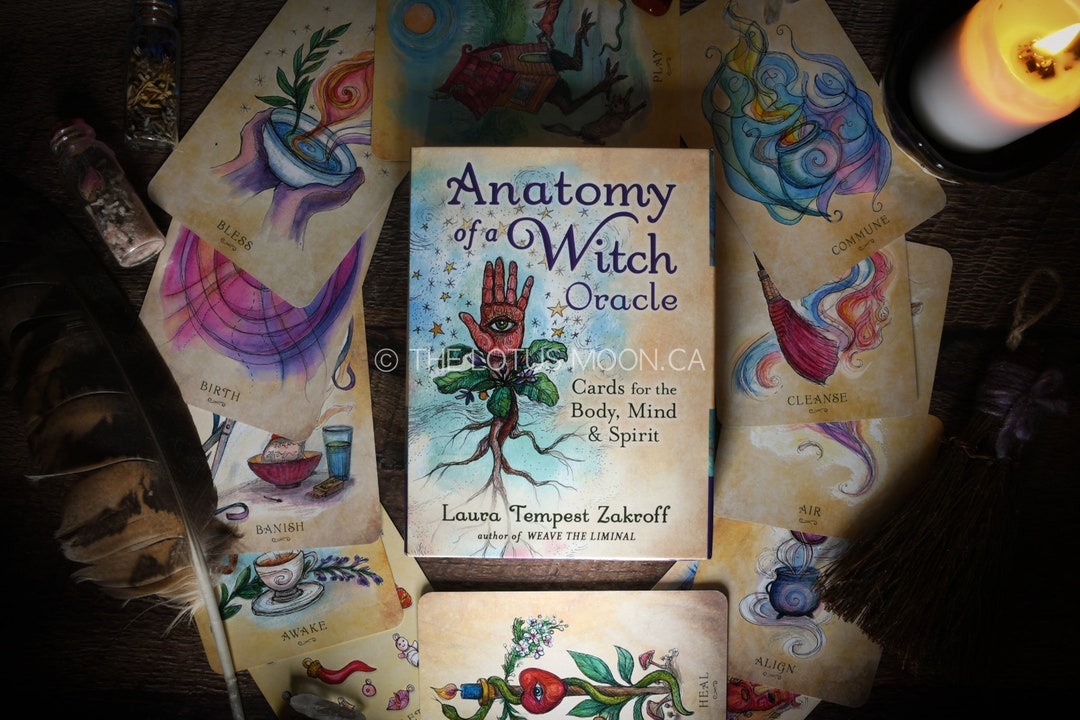 Anatomy of a Witch Oracle: Cards for the Body, Mind & Spirit - Etsy
