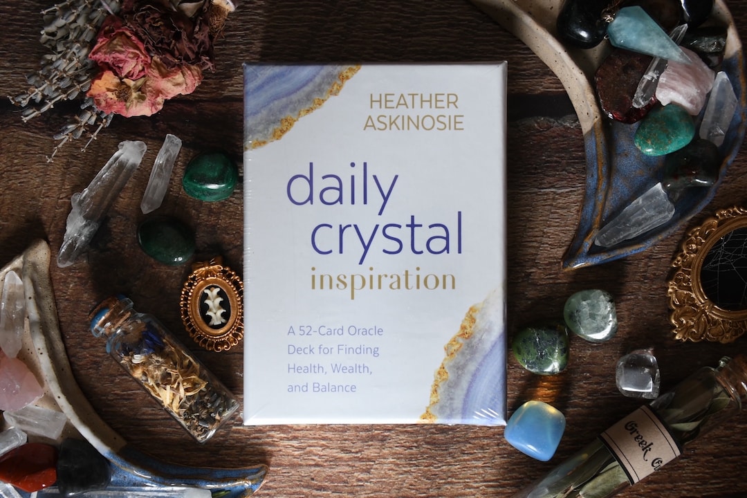 Daily Crystal Inspiration Oracle Deck - Etsy