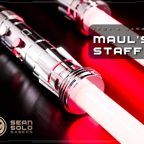 Mando's Darksaber Neopixel Lightsaber or Baselit - Etsy Hong Kong